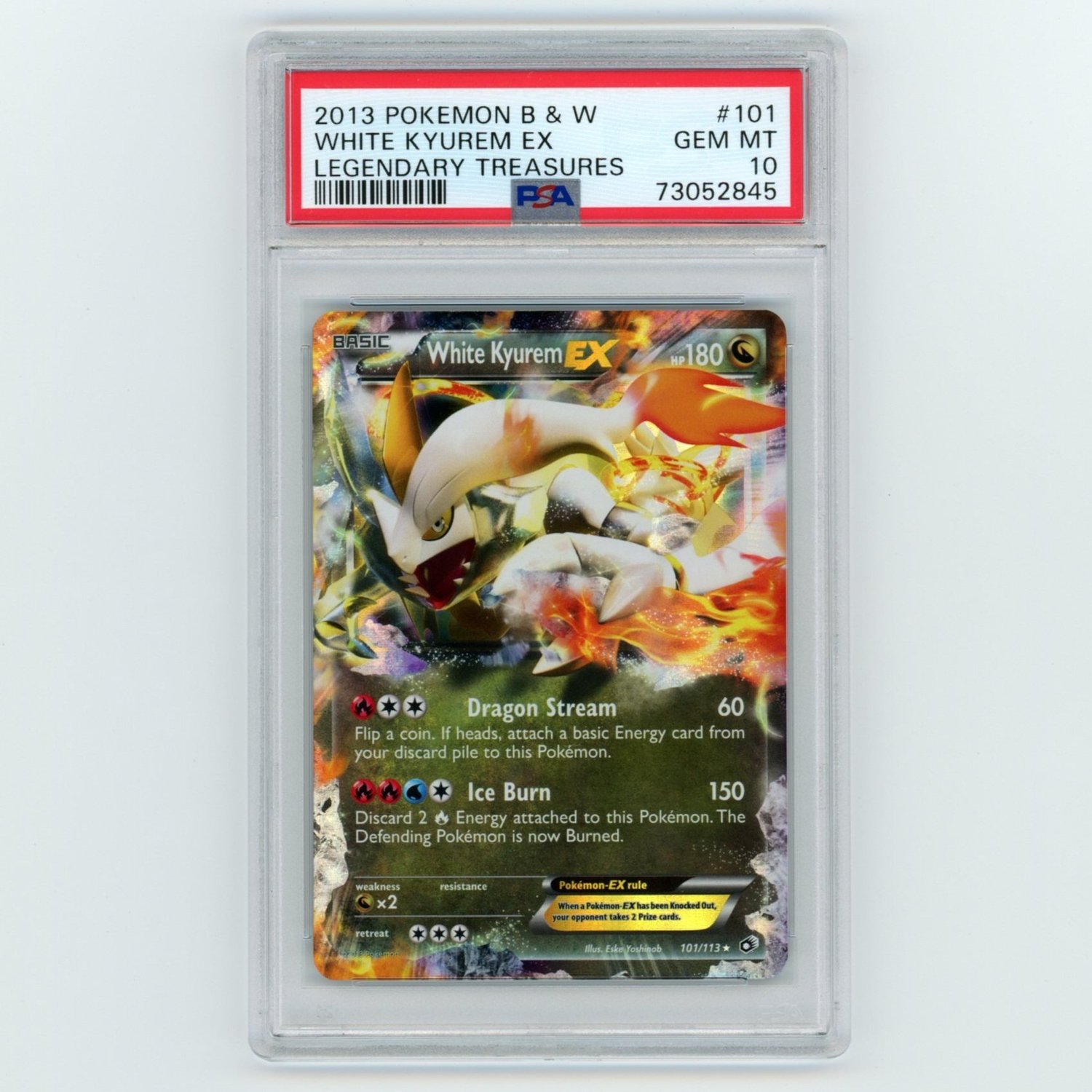 White Kyurem Ex Card