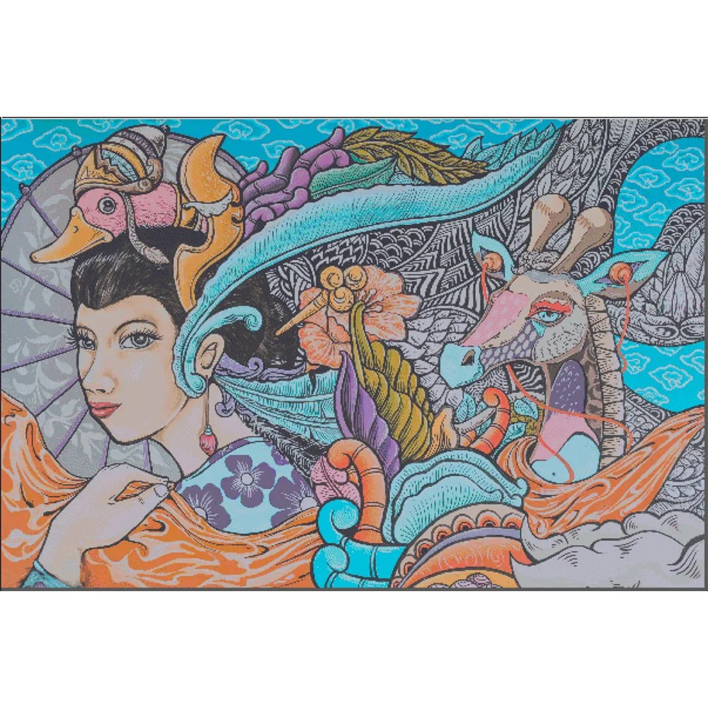 Mystic Forest No. 59 Cross Stitch Pattern — The Sewing Shop Inc.