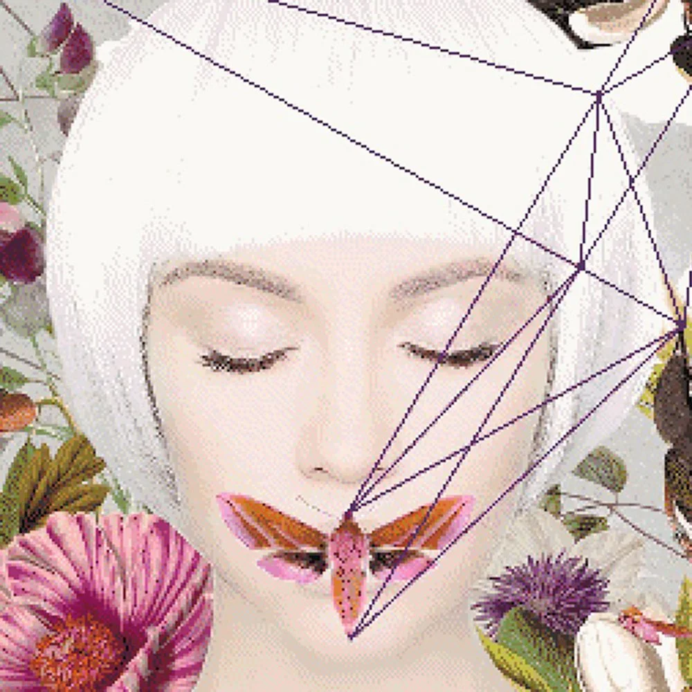 Delphine Cross Stitch Pattern — The Sewing Shop Inc.