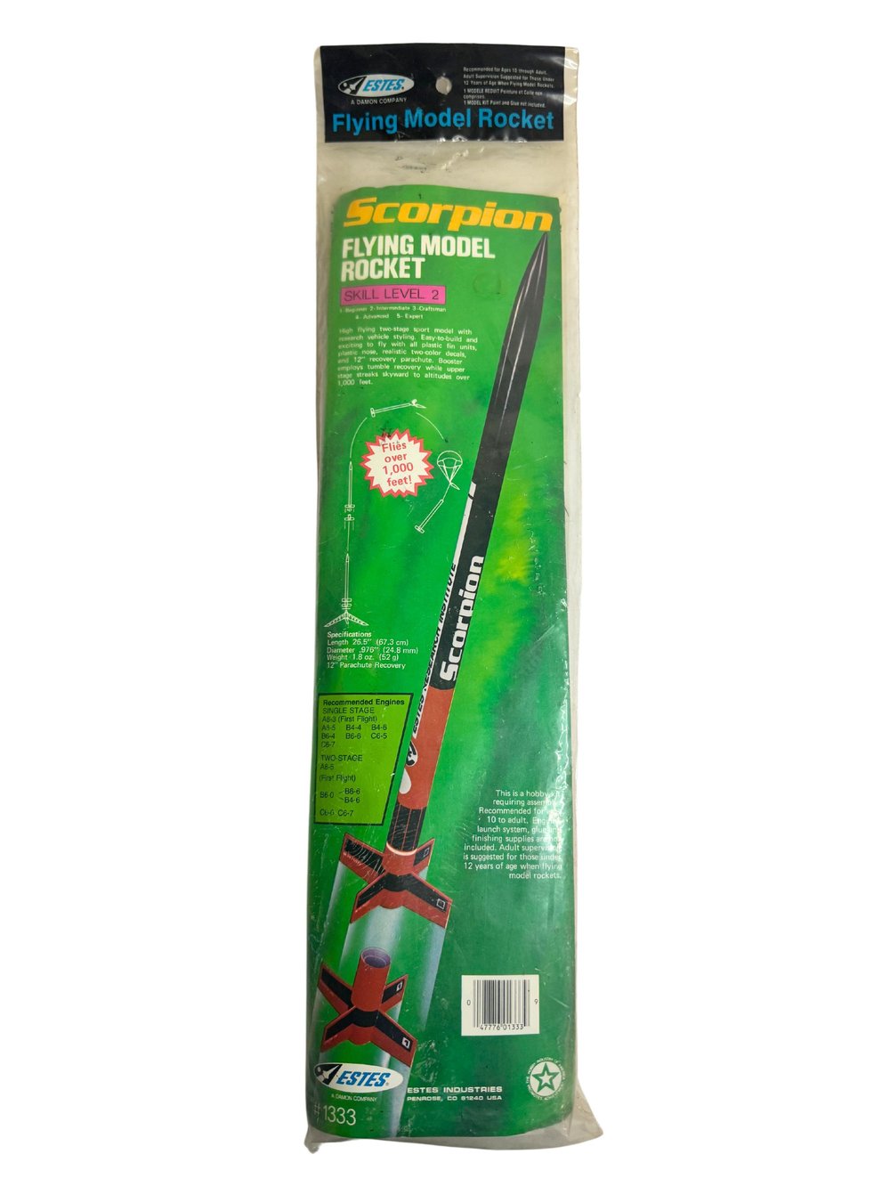 Buy Estes Astron Falcon Rocket Glider Kit - K-13 (Super Vintage ...