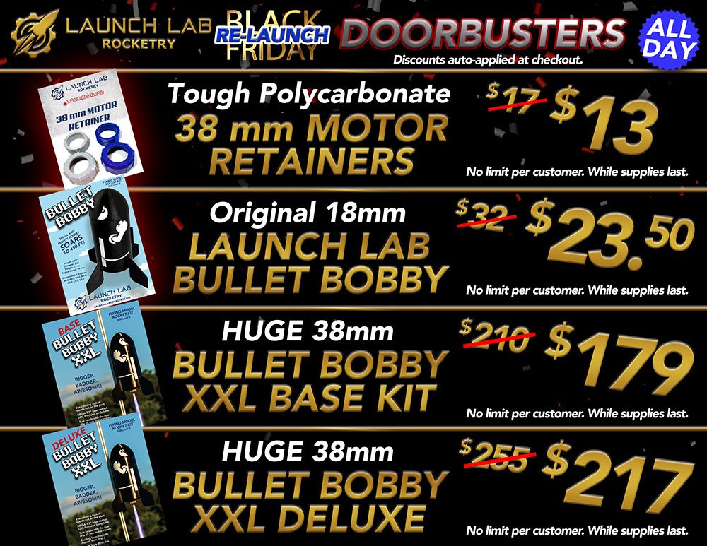 Launch Lab's Black Friday Re-Launch Deals