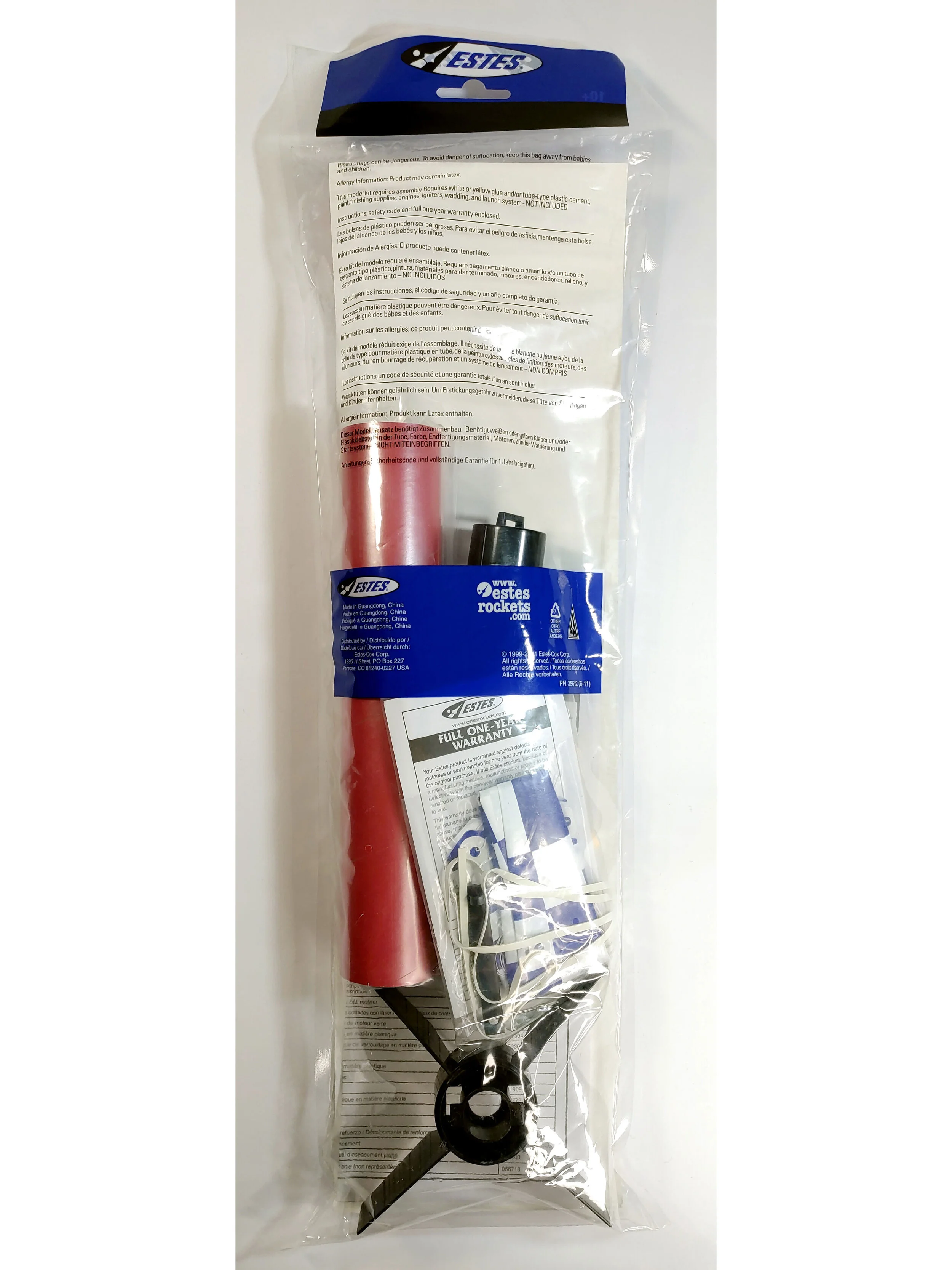 Buy Estes Bull Pup 12D (Boxed) Flying Model Rocket Kit - #7000 (Vintage ...