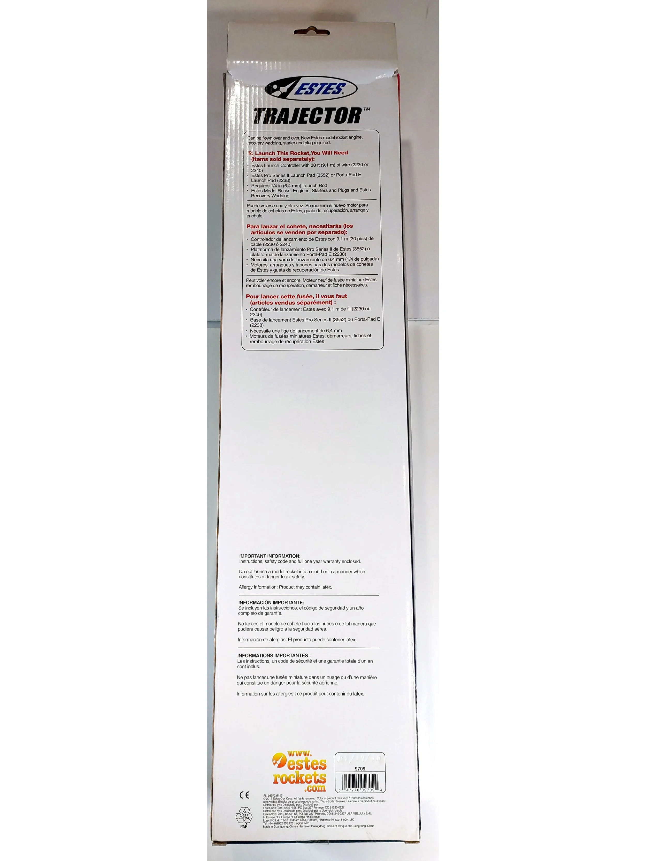Buy Estes / North Coast Rocketry (NCR) Phantom 4000 Flying Model Rocket ...