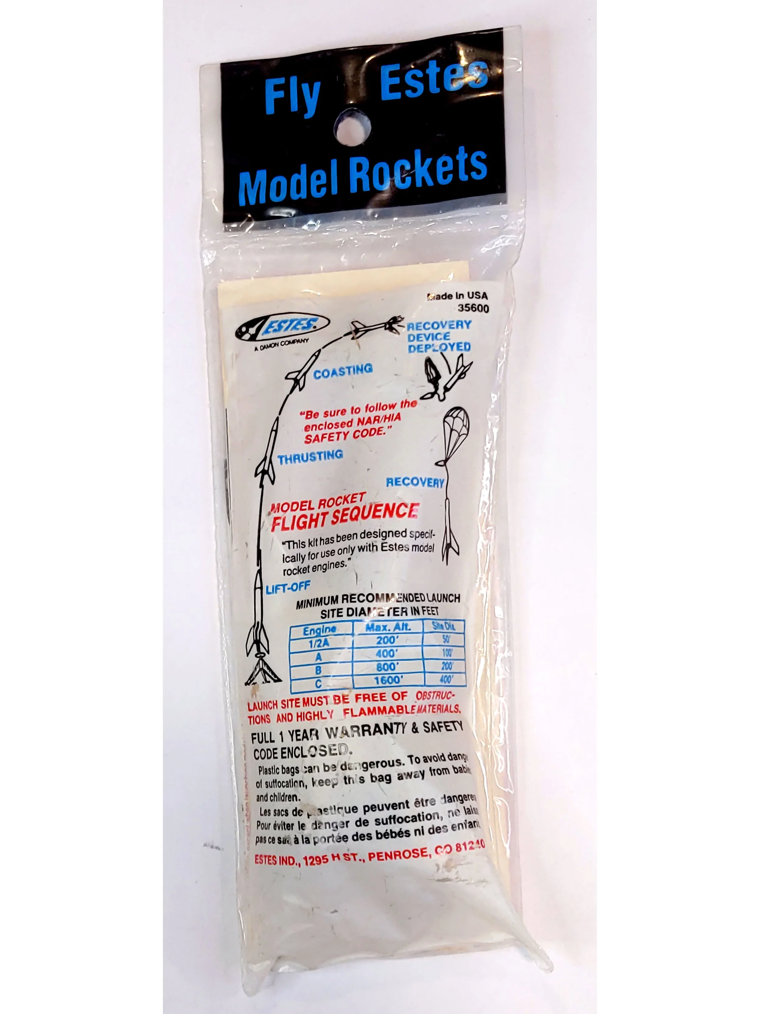 Buy Estes Pro Series Jayhawk Flying Model Rocket Kit - #2085 — Launch ...