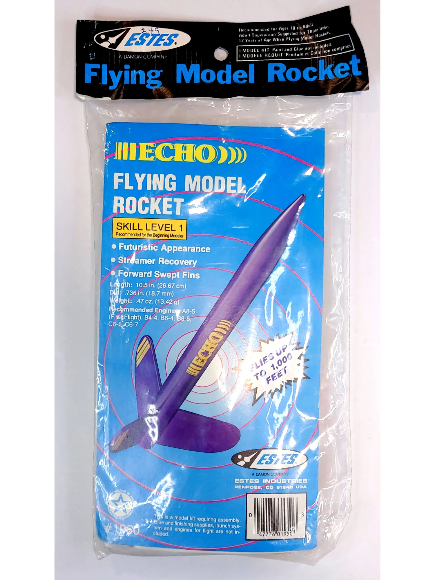 Buy Estes Pro Series Jayhawk Flying Model Rocket Kit - #2085 — Launch ...