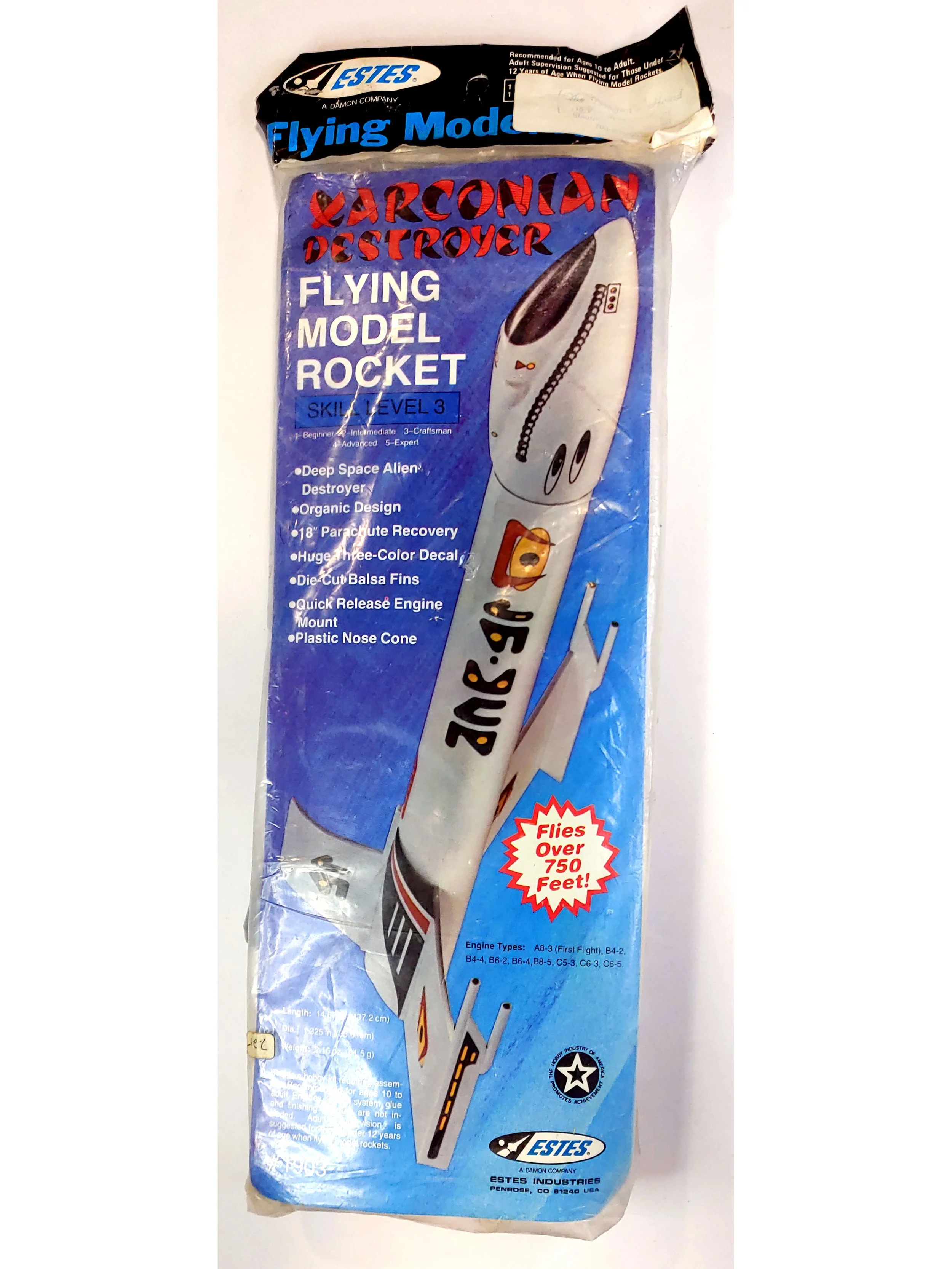 Buy Estes Mega Mosquito Flying Model Rocket Kit - #1335 — Launch Lab ...