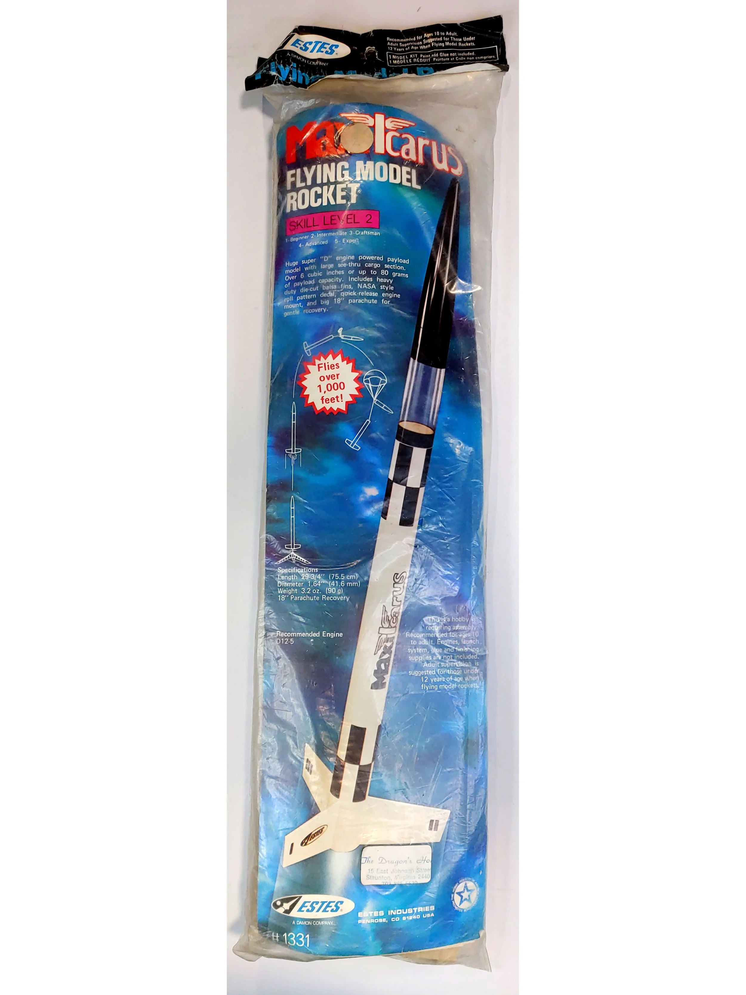 Buy Estes Pro Series Jayhawk Flying Model Rocket Kit - #2085 — Launch ...