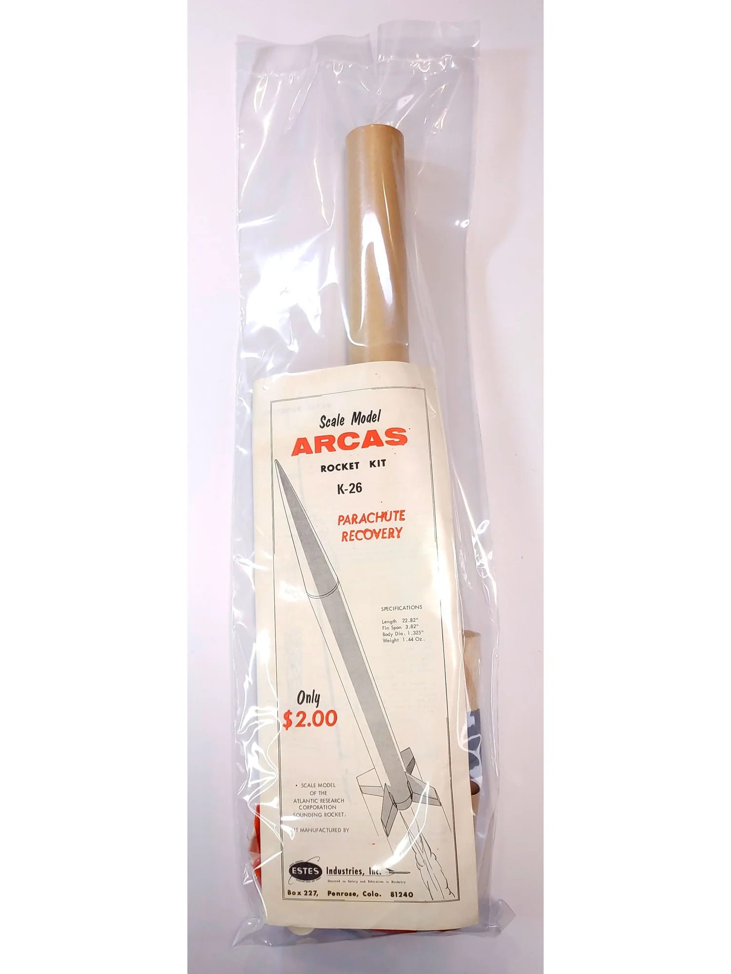 Buy Estes Pro Series Jayhawk Flying Model Rocket Kit - #2085 — Launch ...
