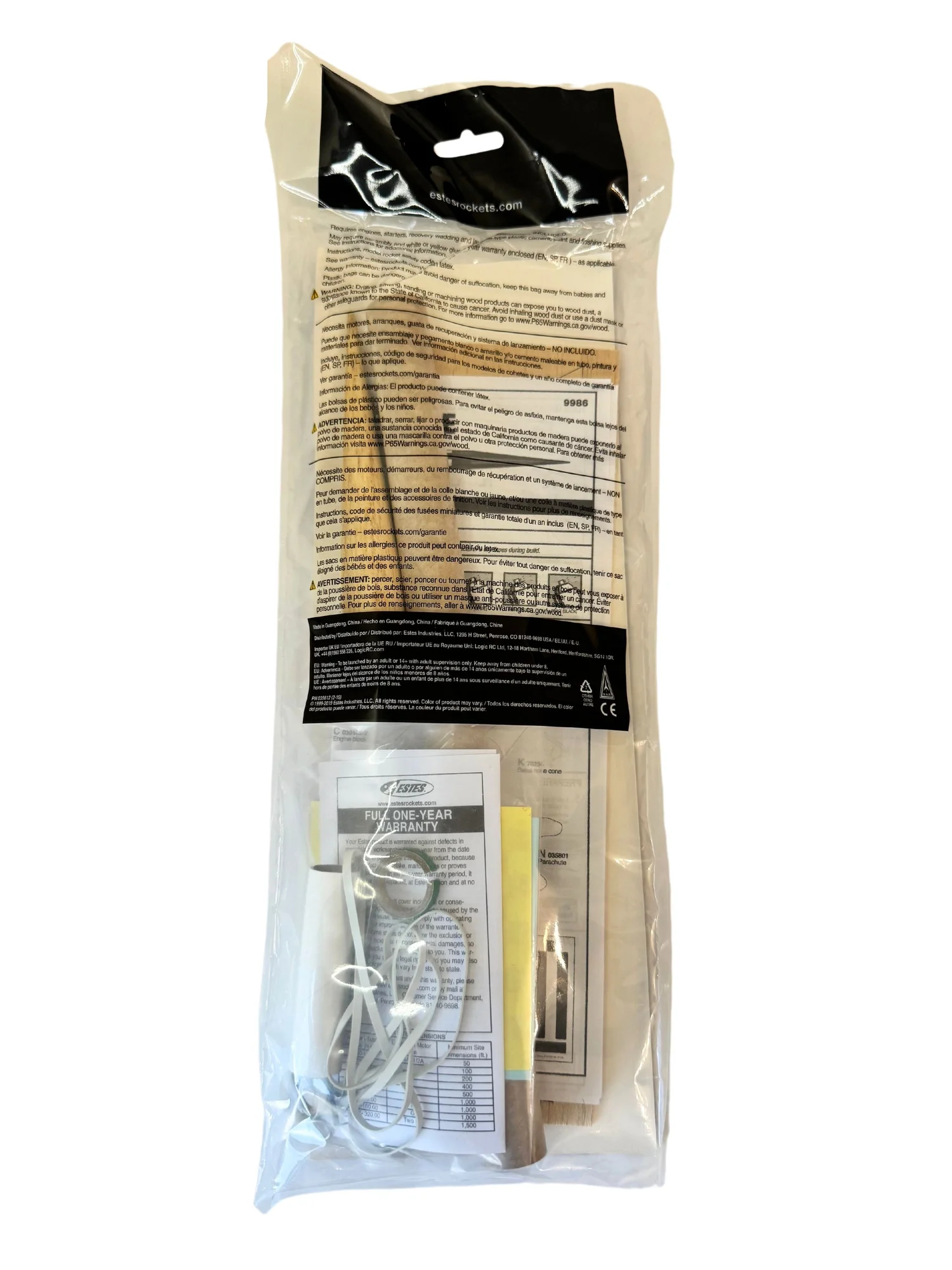 Buy Estes Pro Series Jayhawk Flying Model Rocket Kit - #2085 — Launch ...