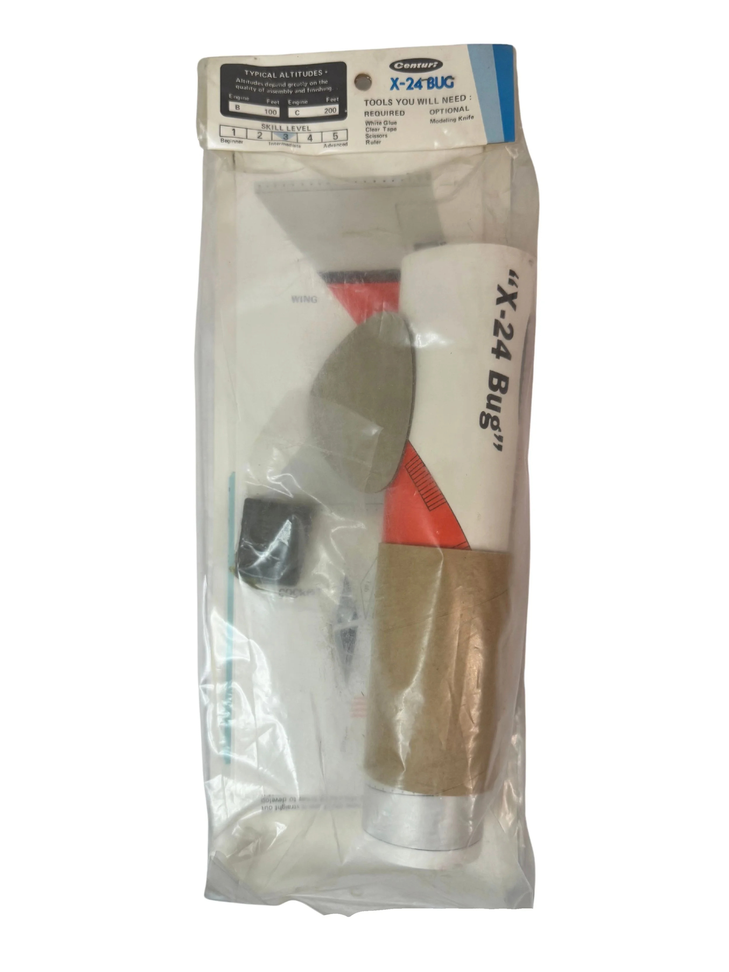 Buy Centuri X-24 Bug Flying Model Rocket Kit - #5012 (KA-12) — Launch ...