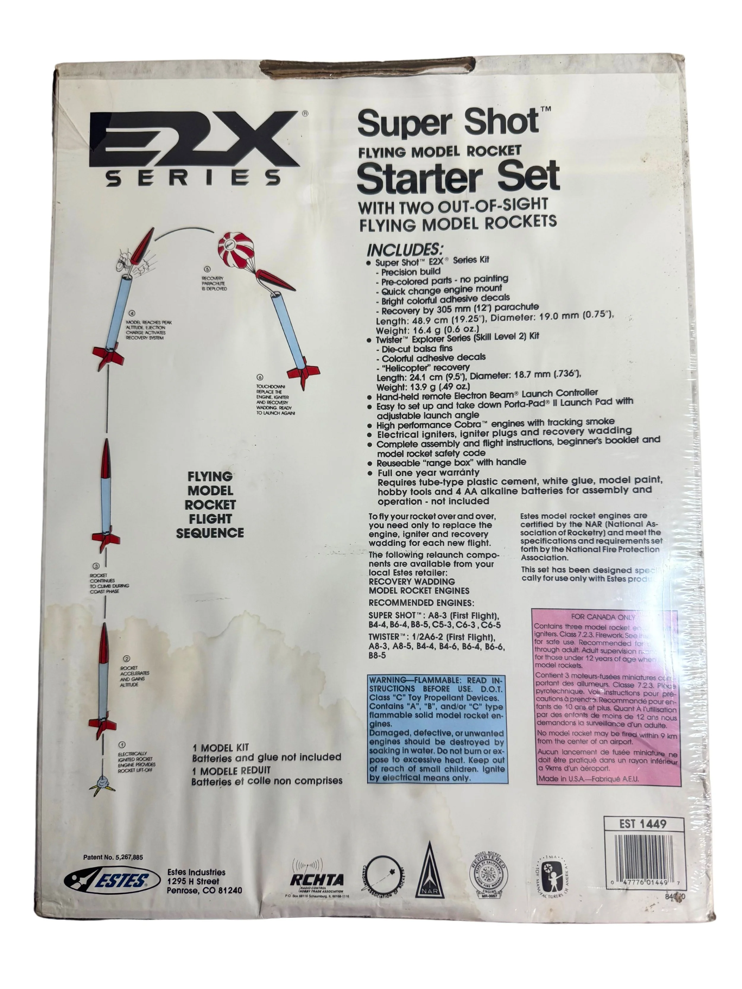 Buy Estes Pro Series Jayhawk Flying Model Rocket Kit - #2085 — Launch ...