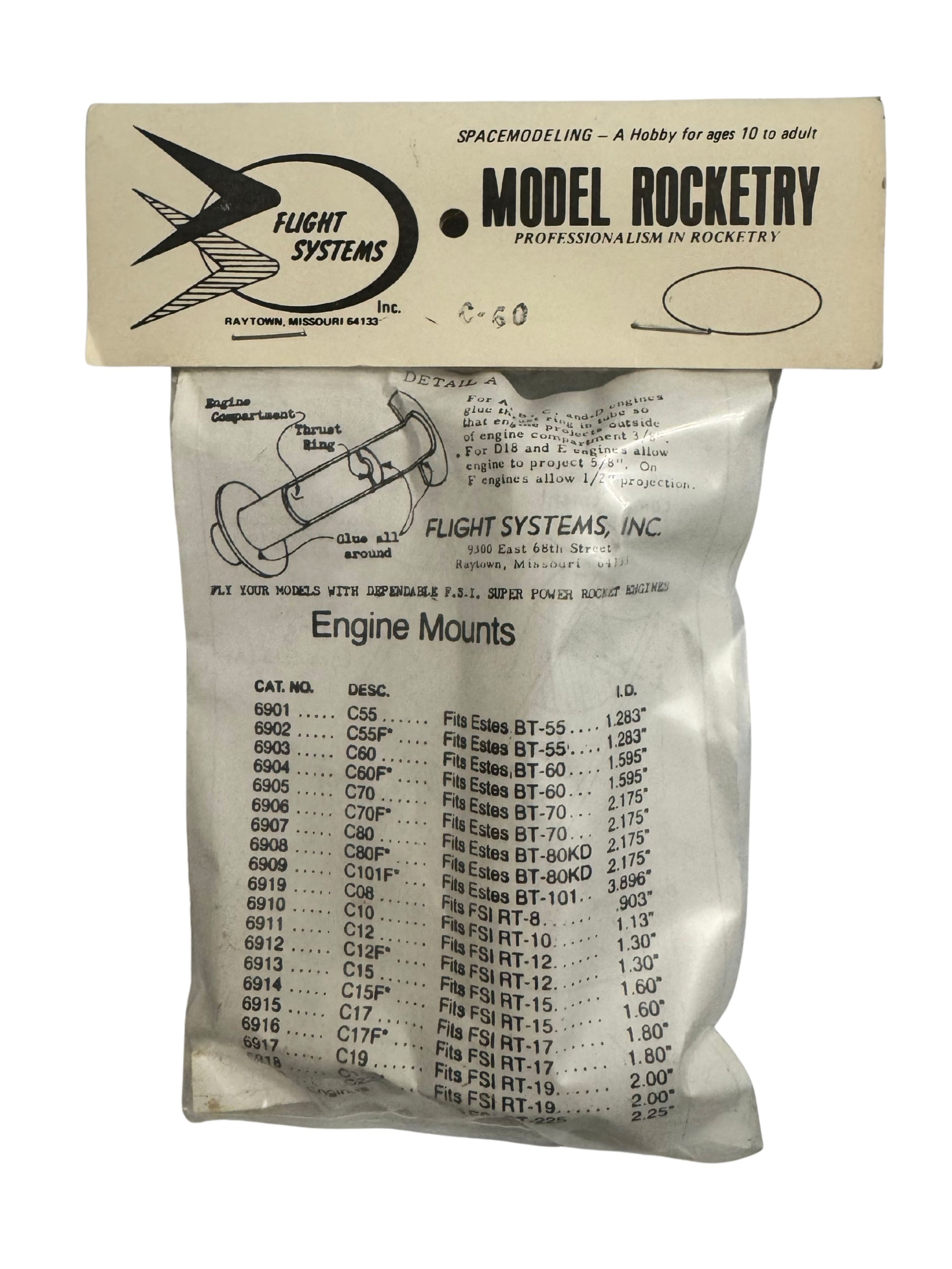 Buy Flight Systems Inc. (FSI) Conversion Kit C-60 - #6903 — Launch Lab ...