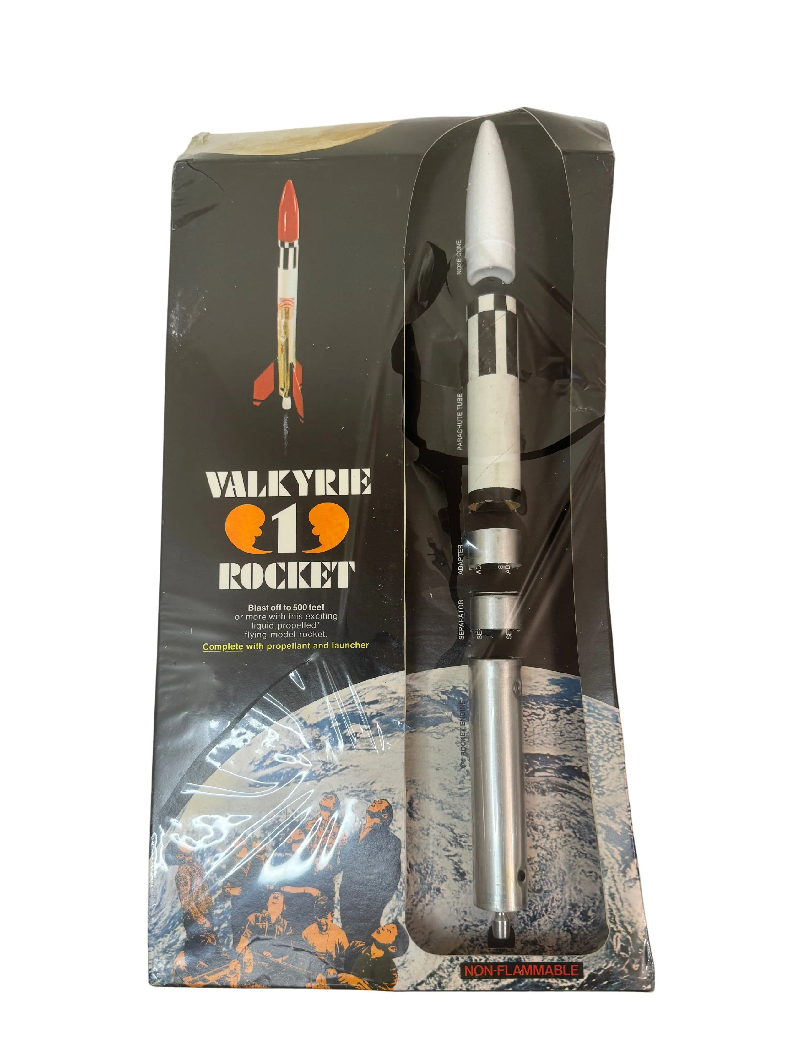Buy Vashon Valkyrie 1 Cold Power Propellant Flying Model Rocket Launch ...