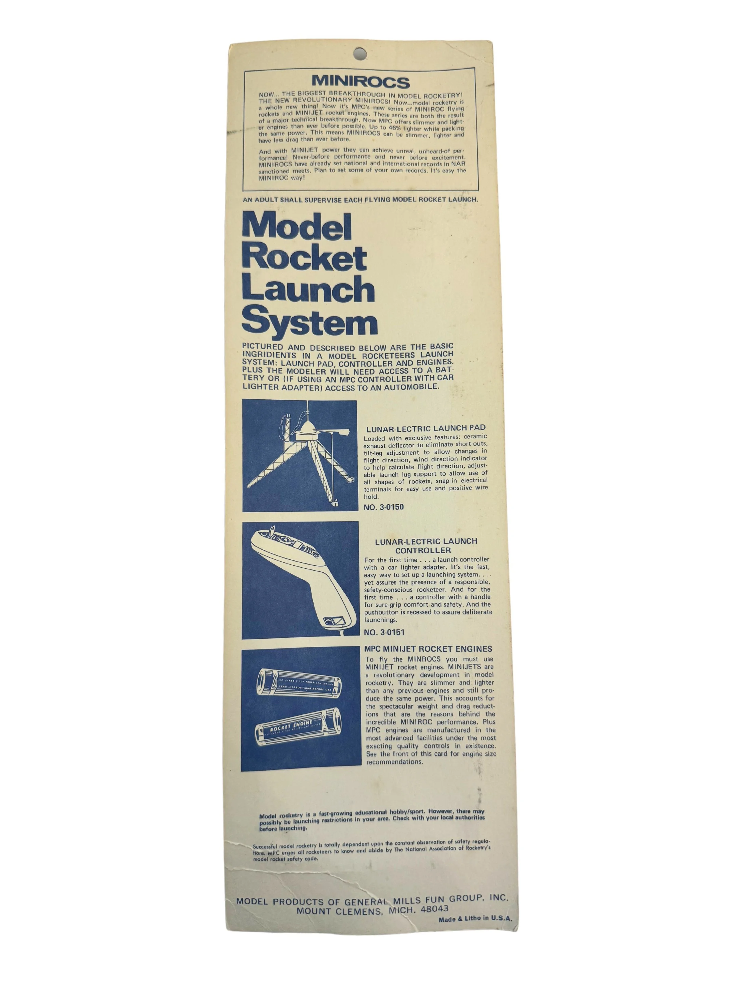 Buy MPC Minirocs Taurus-1 Flying Model Rocket Kit — Launch Lab Rocketry