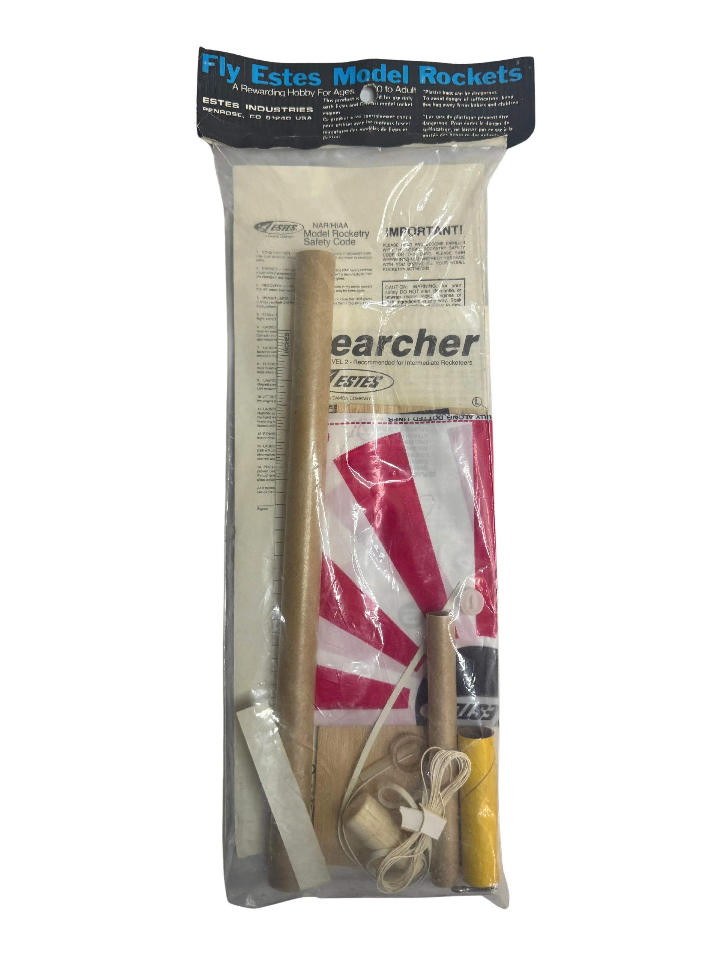 Buy Estes Searcher Flying Model Rocket Kit - #1945 — Launch Lab Rocketry