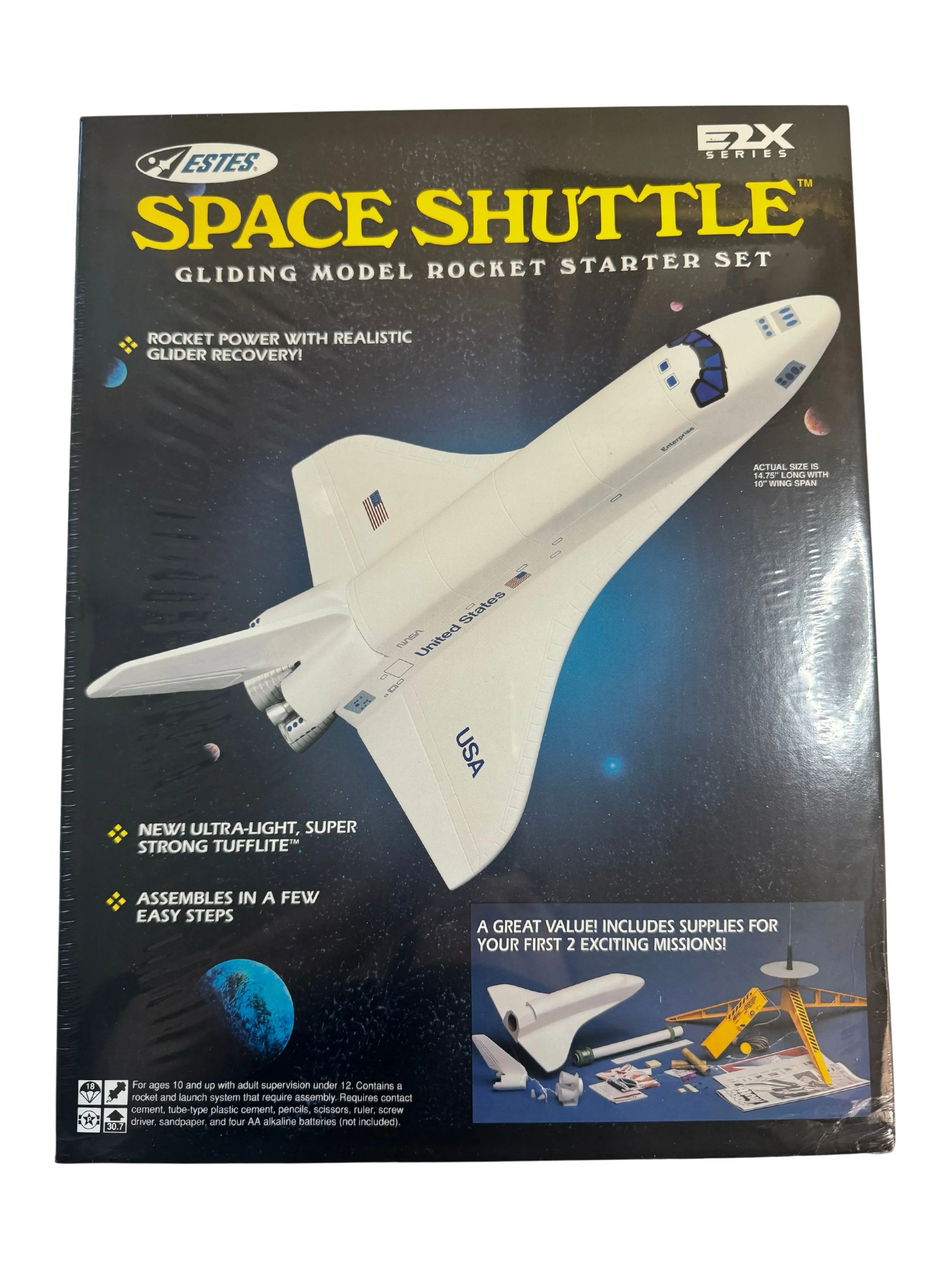 Buy Estes Renegade-D Flying Model Rocket Kit - #2410 — Launch Lab Rocketry
