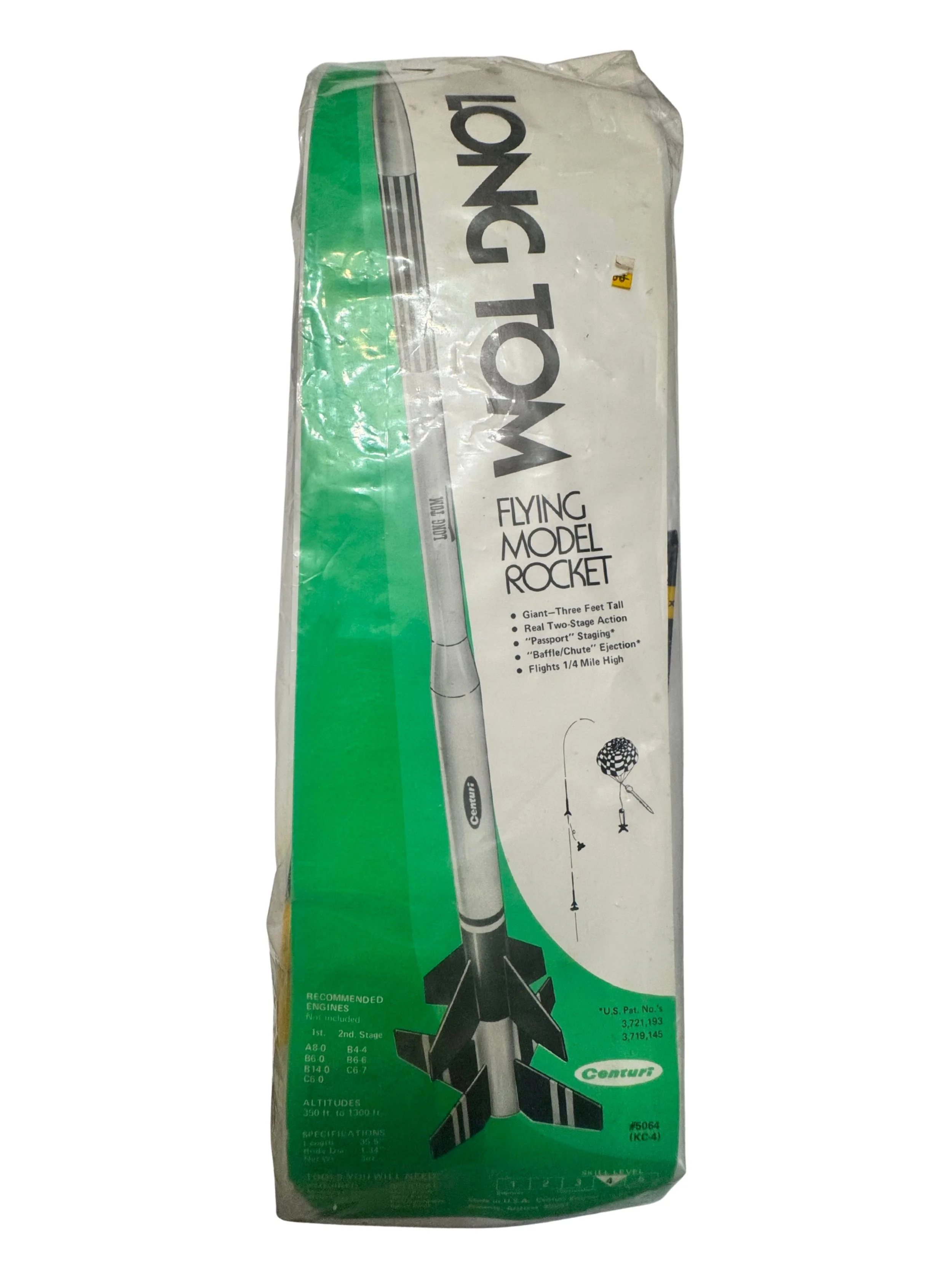 Buy Centuri Long Tom Flying Model Rocket Kit - #5064 (KC-4) — Launch ...