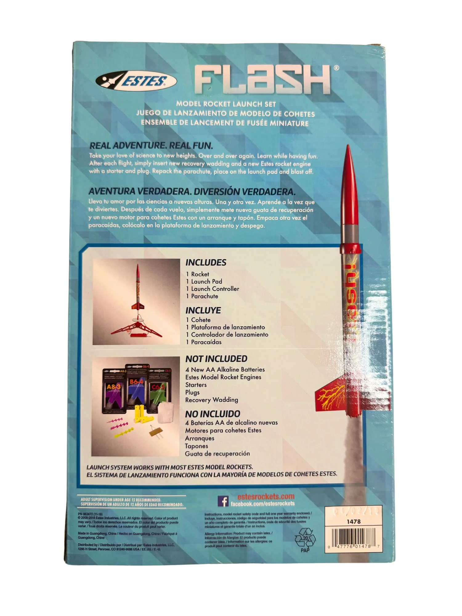 Buy Estes Pro Series Jayhawk Flying Model Rocket Kit - #2085 — Launch ...
