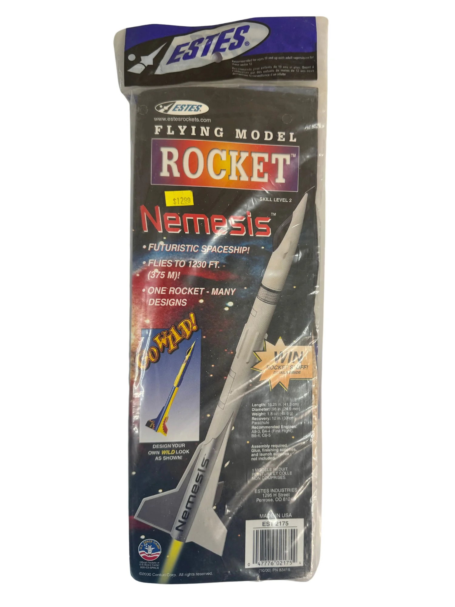 Buy Estes Pro Series Jayhawk Flying Model Rocket Kit - #2085 — Launch ...