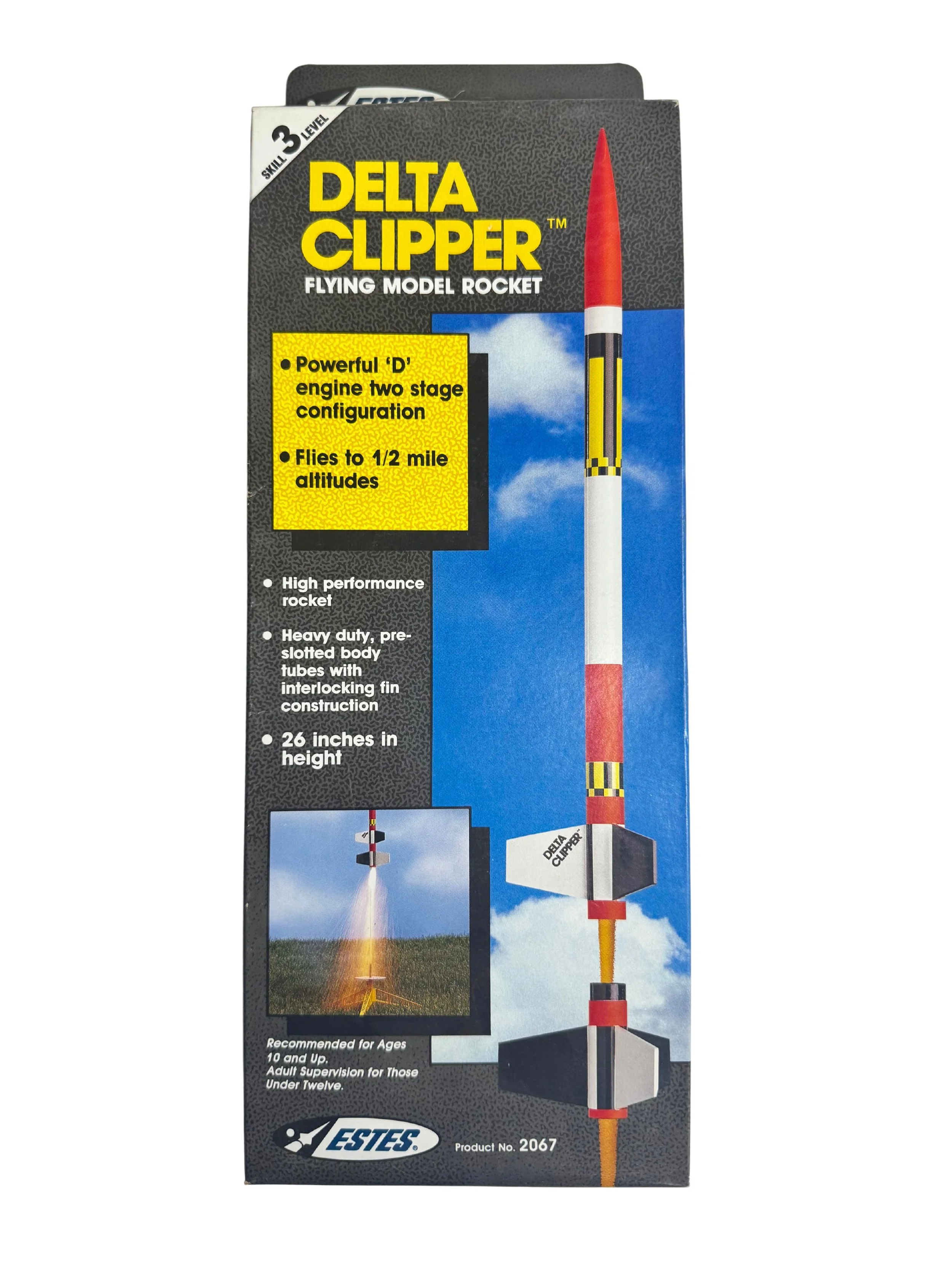 Buy Estes Raven Flying Model Rocket Kit - #2029 — Launch Lab Rocketry