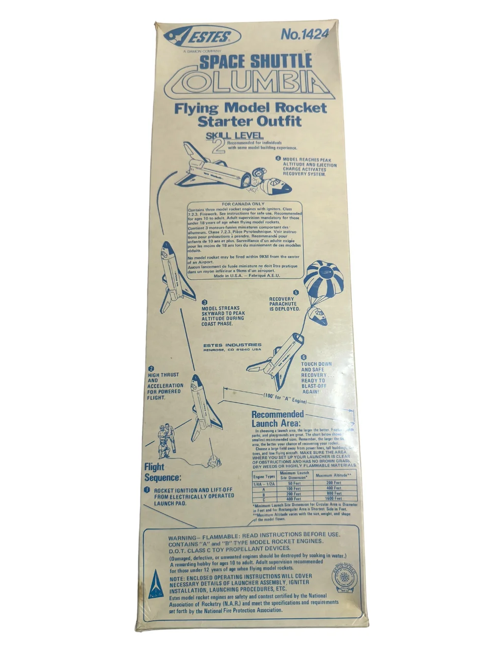 Buy Estes Orbital Interceptor Flying Model Rocket Kit - #1359 — Launch ...