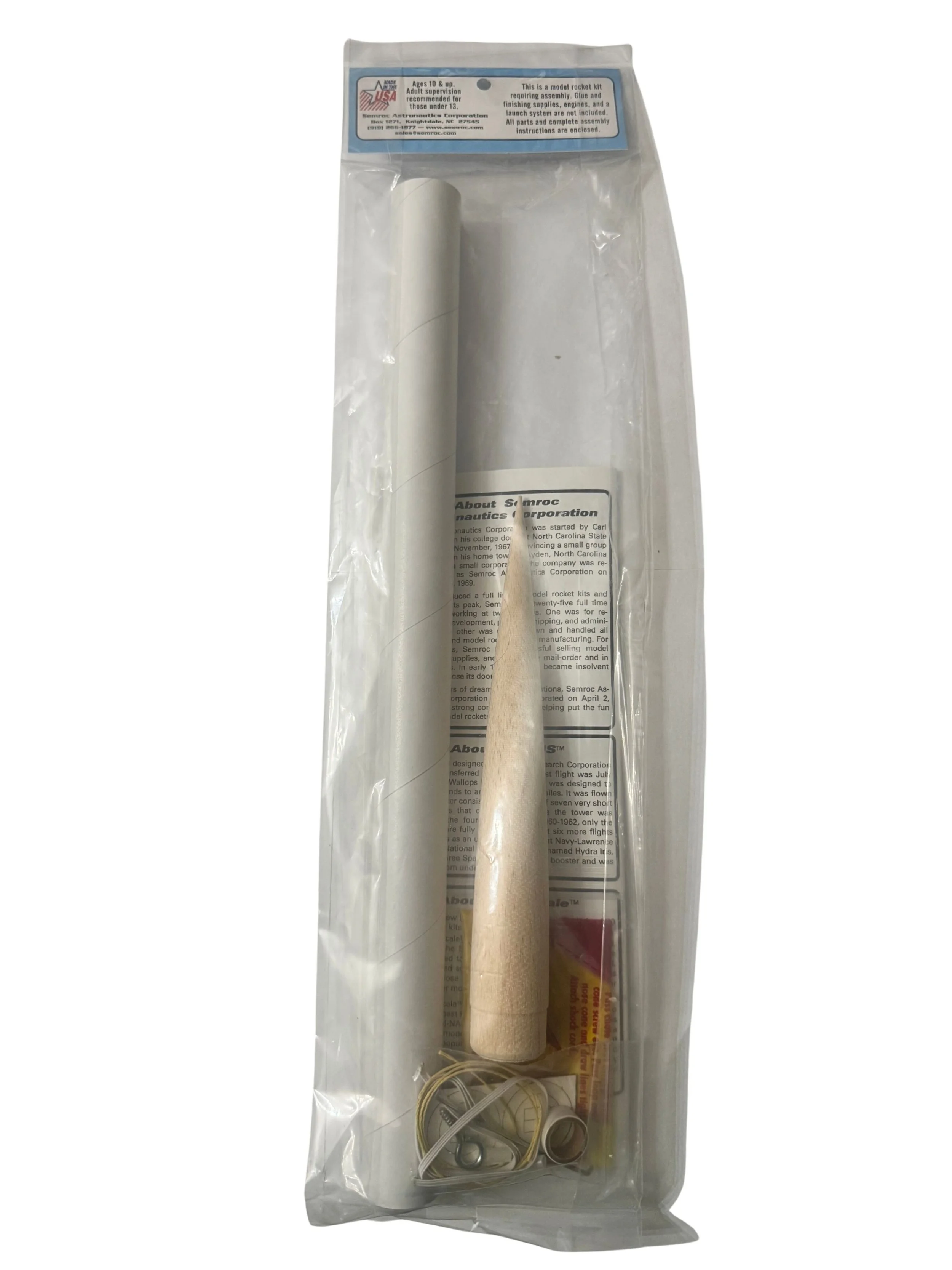 Buy Semroc Iris Flying Model Rocket Kit - #KD-4 — Launch Lab Rocketry