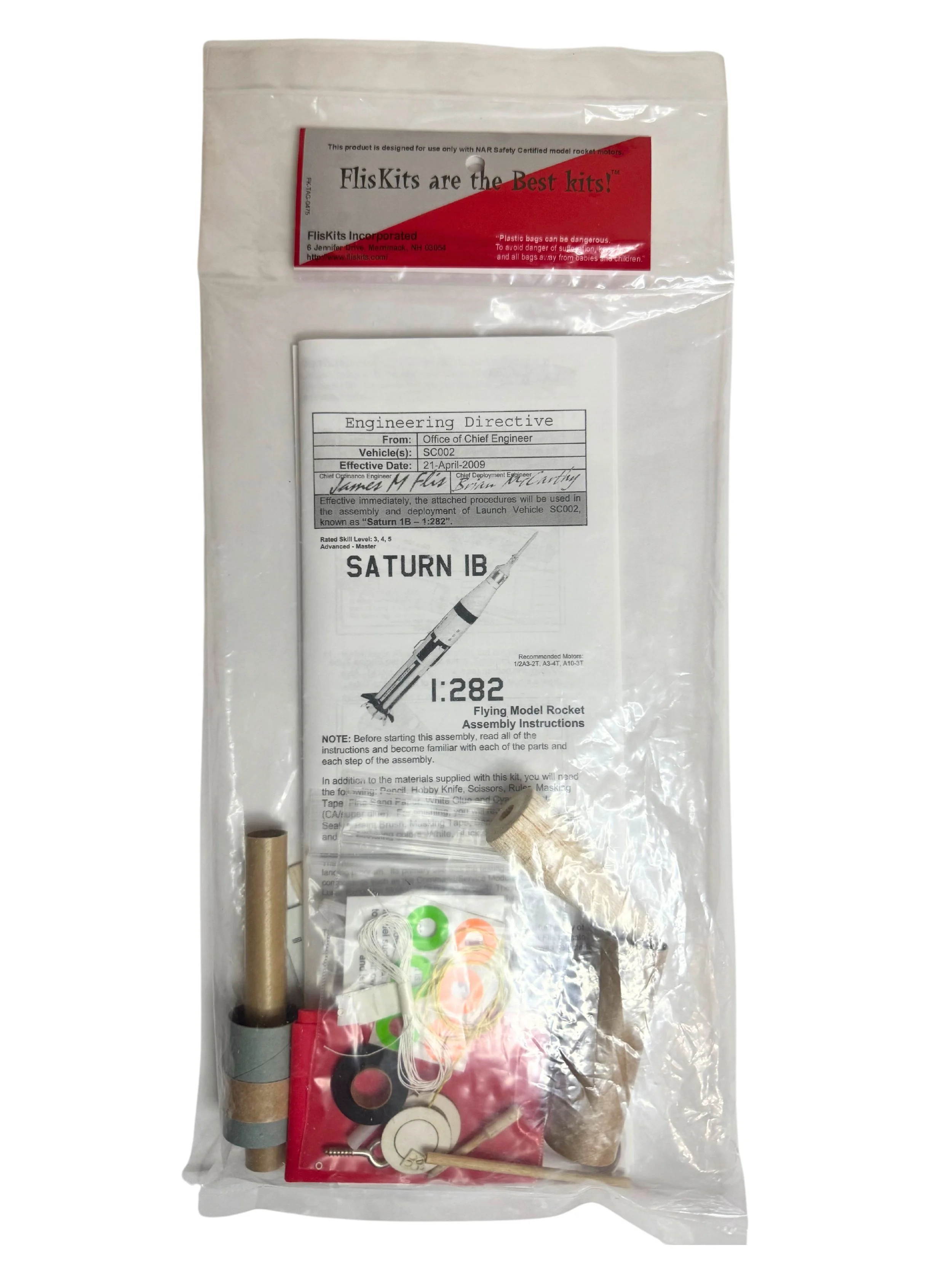 Buy FlisKits Trifecta! Flying Model Rocket Kit - #FK-MS004 — Launch Lab ...