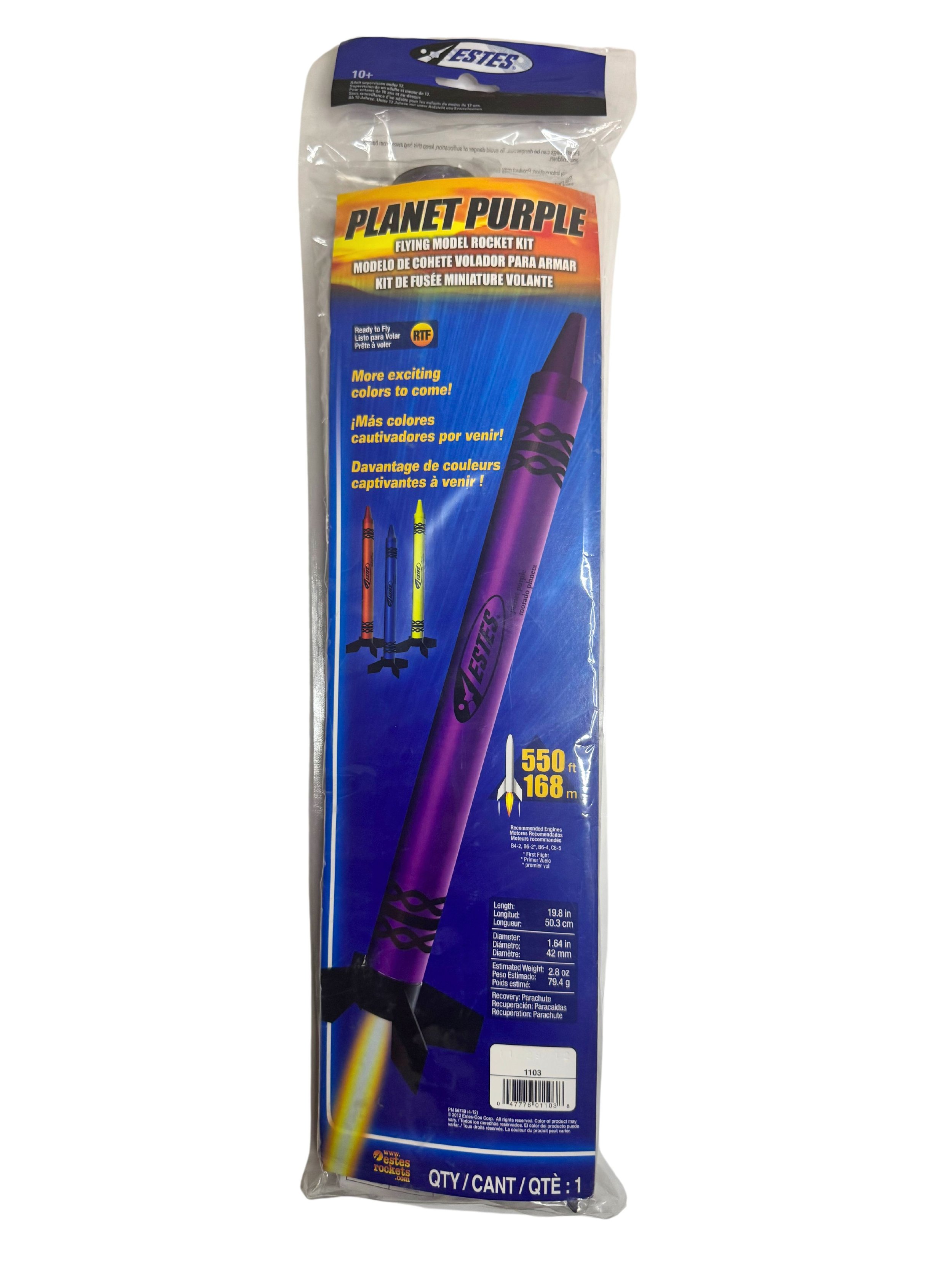 Buy Estes Mini Cobra Flying Model Rocket Kit - #0898 — Launch Lab Rocketry