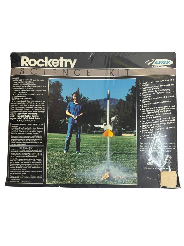 Buy Estes Crusader Swing-Wing Glider Flying Model Rocket Kit - #1961 ...