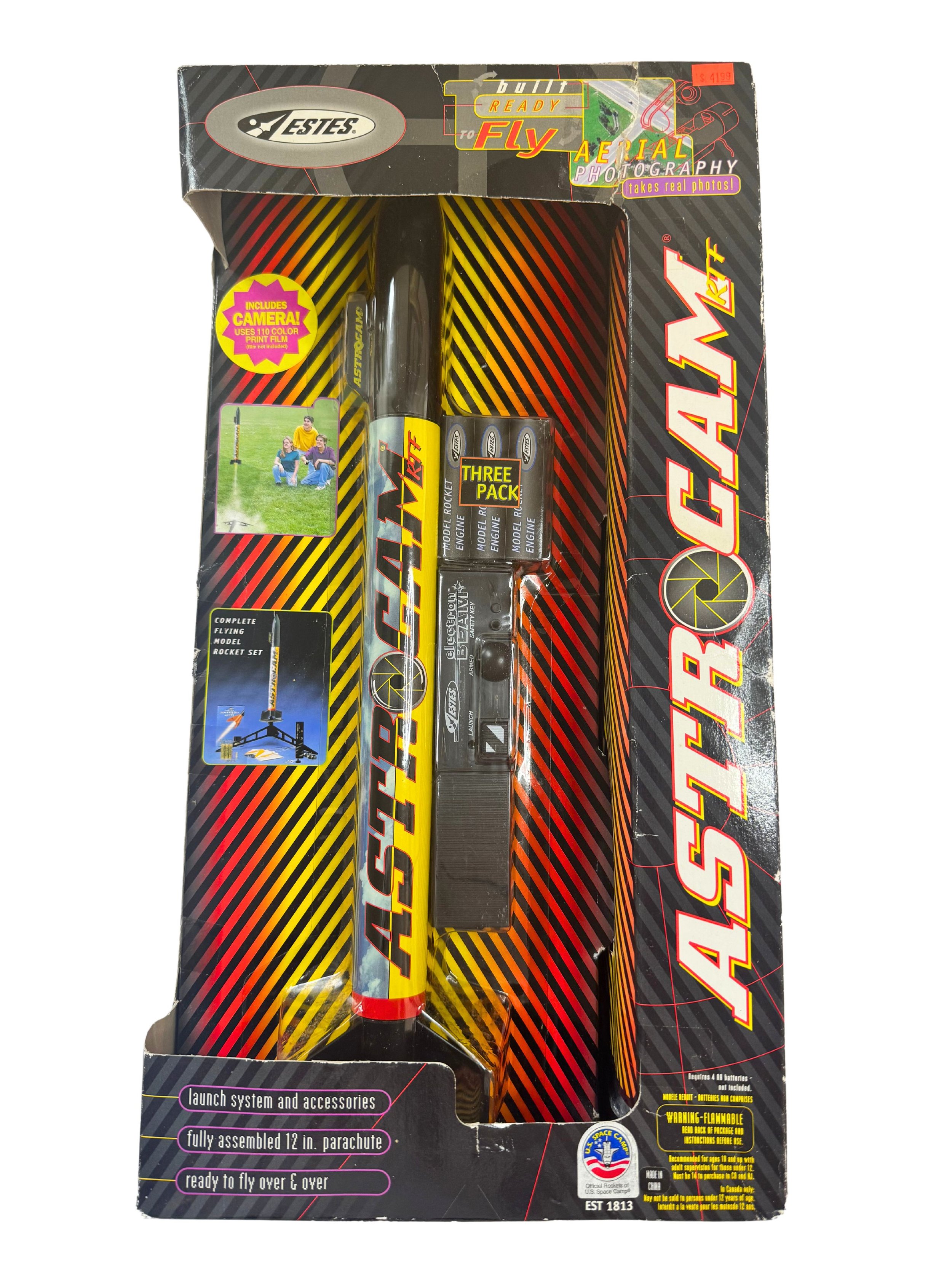 Buy Estes Shark Coldpower Convertible Flying Model Rocket Launch Set ...