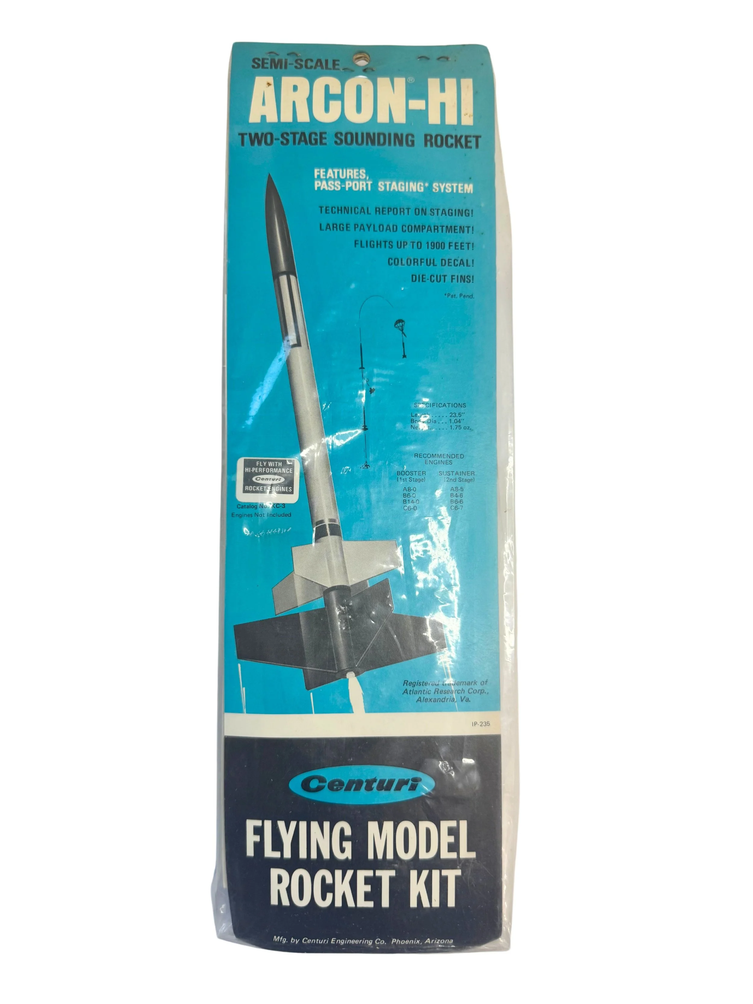 Buy The Launch Pad Perseus Flying Model Rocket Kit — Launch Lab Rocketry