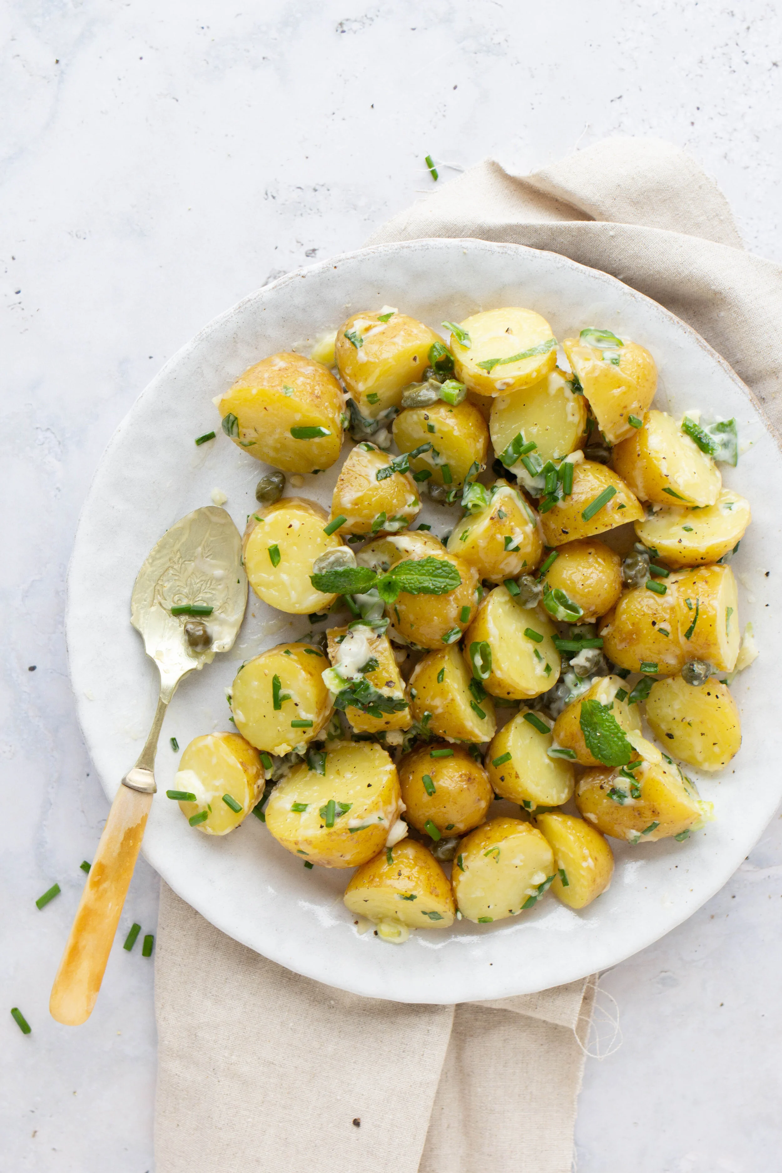 Potato Salad Scandinavian Style Potato Salad