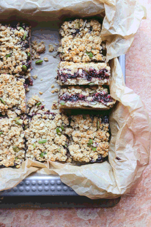 Fruit filled Oat Bars — The Mother Cooker
