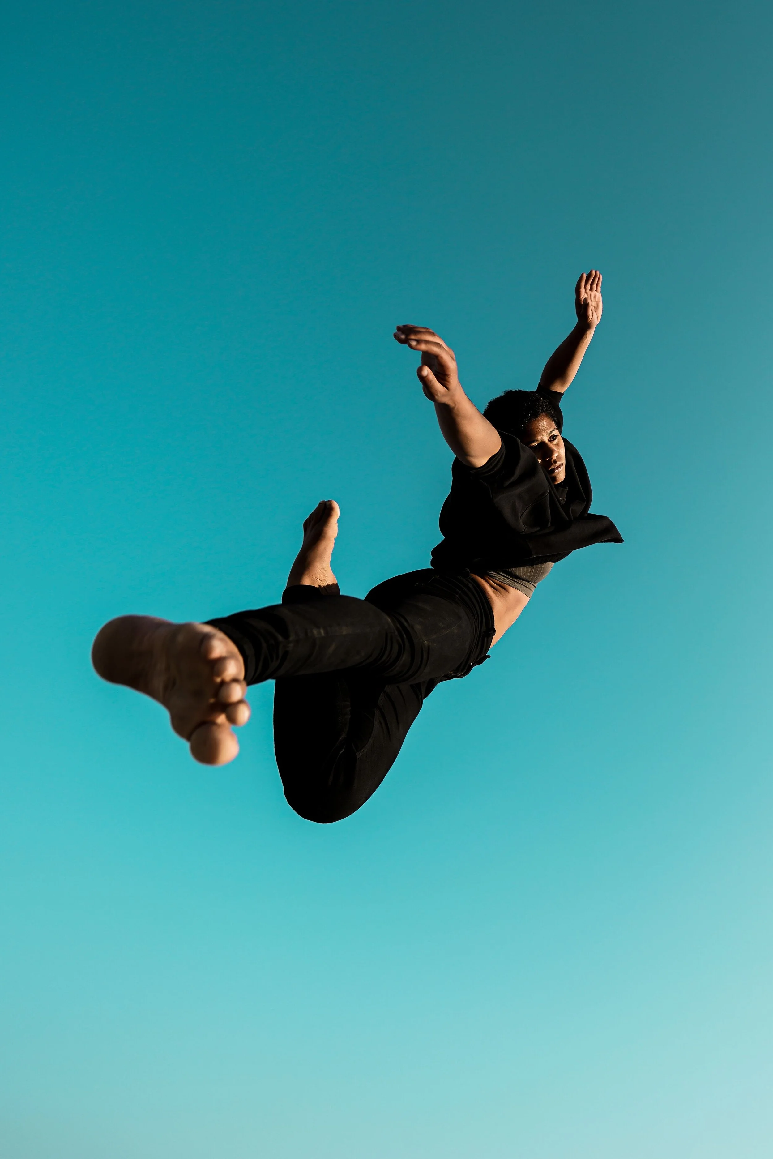 Falling From Sky Pose