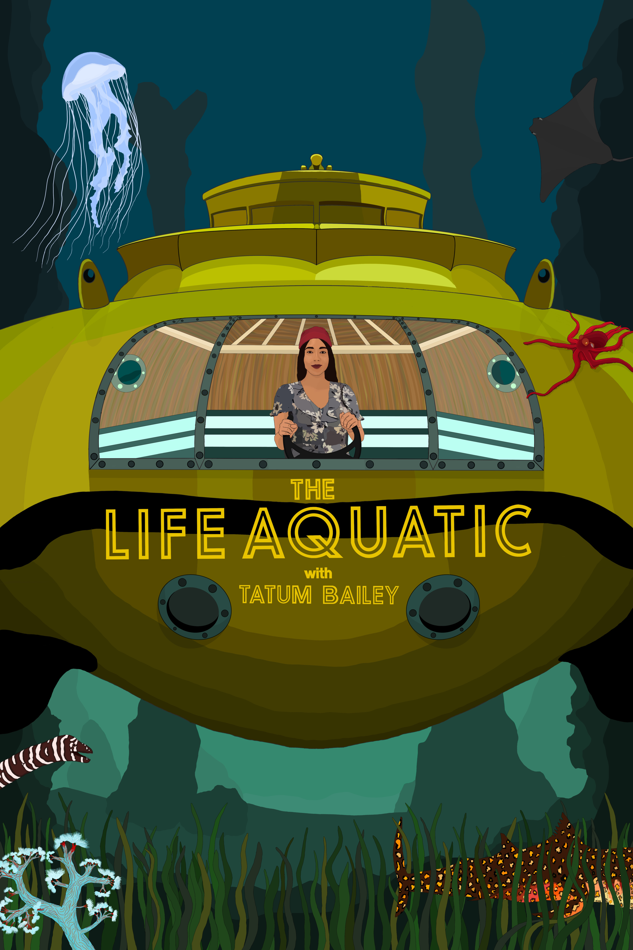Life Aquatic Illustration