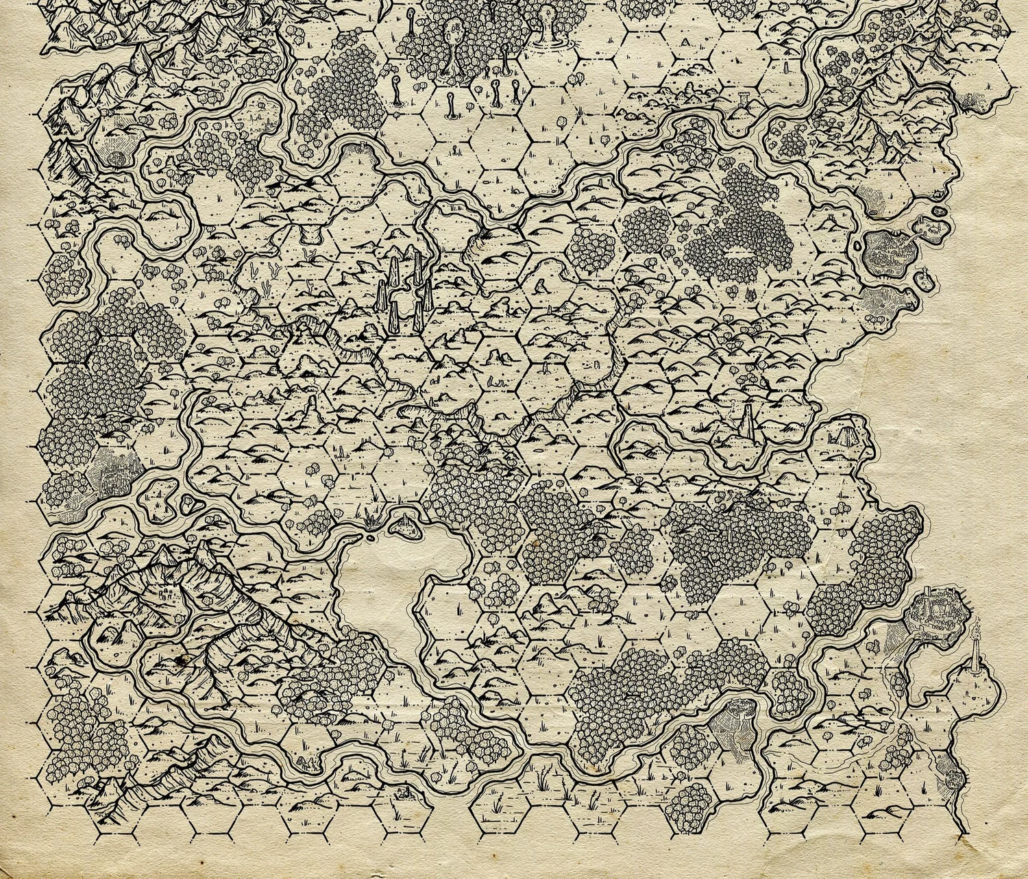 Hexcrawl Checklist: Part One — Prismatic Wasteland