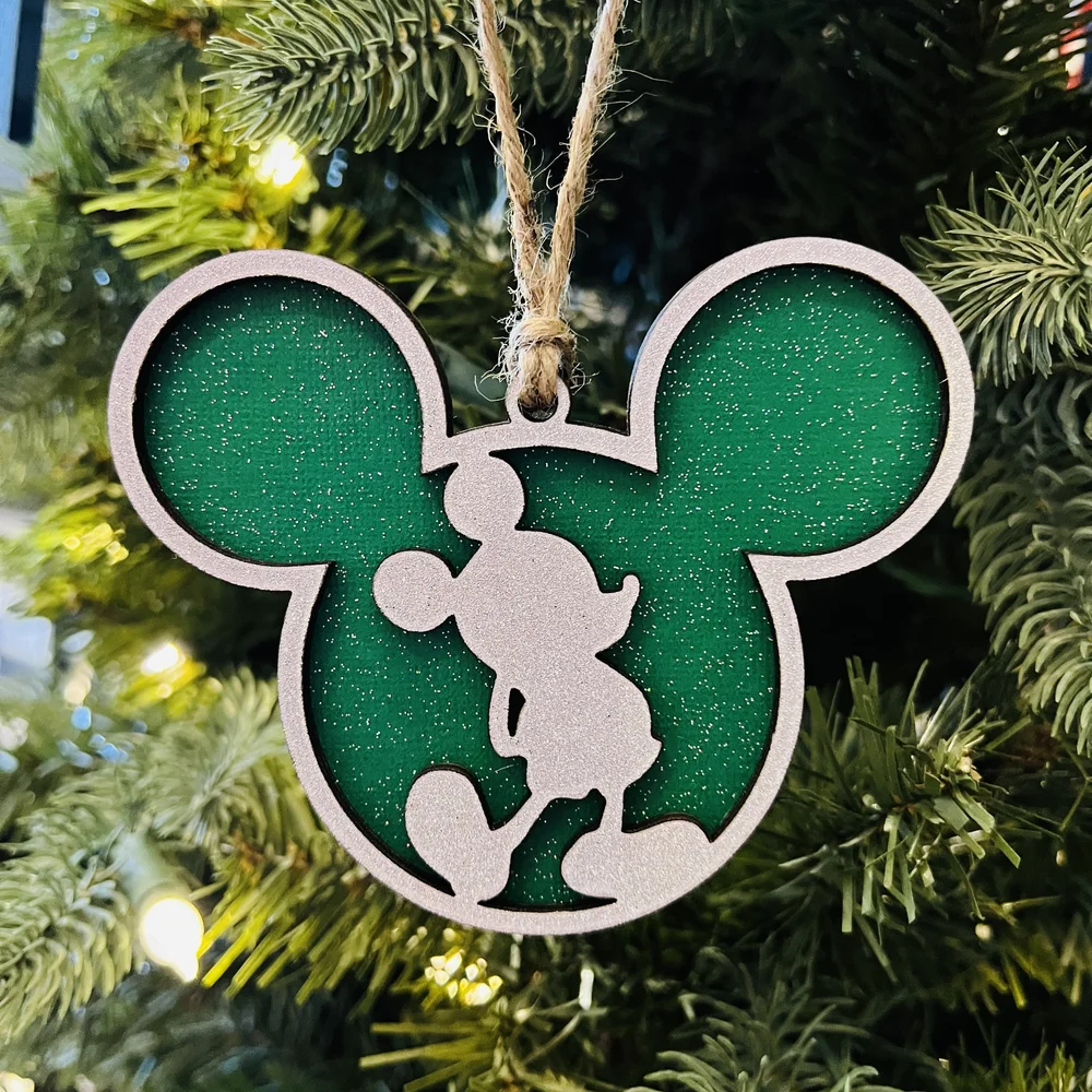 Mickey Mouse Christmas Tree Ornaments