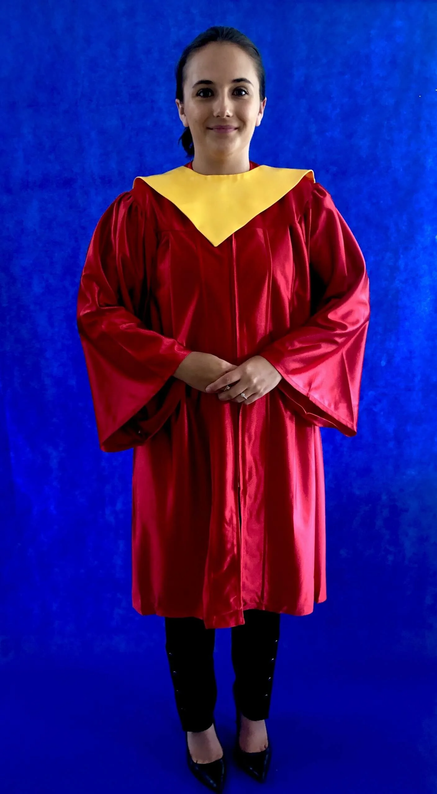 Choir V Neck Stoles Satin — Graduations Now