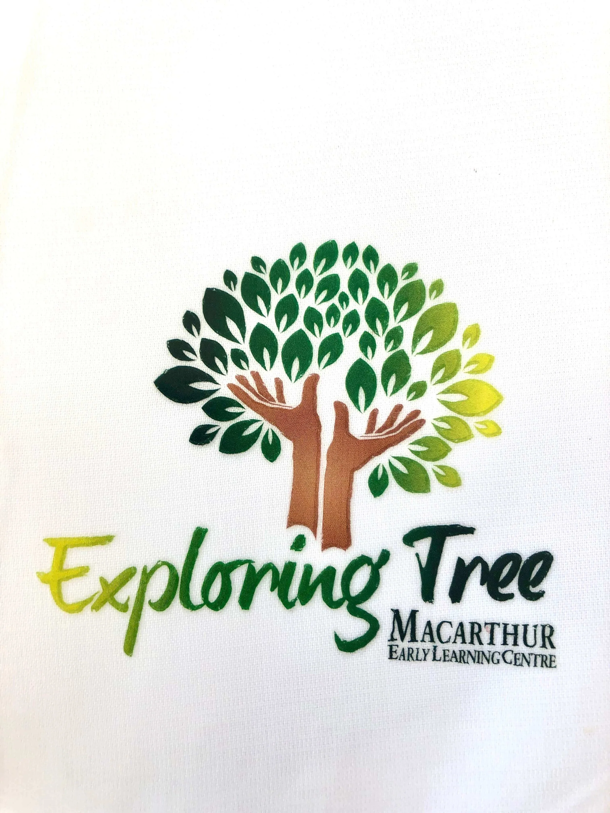 Graduation Stole Happy Hands Print - Preschool — Graduations Now