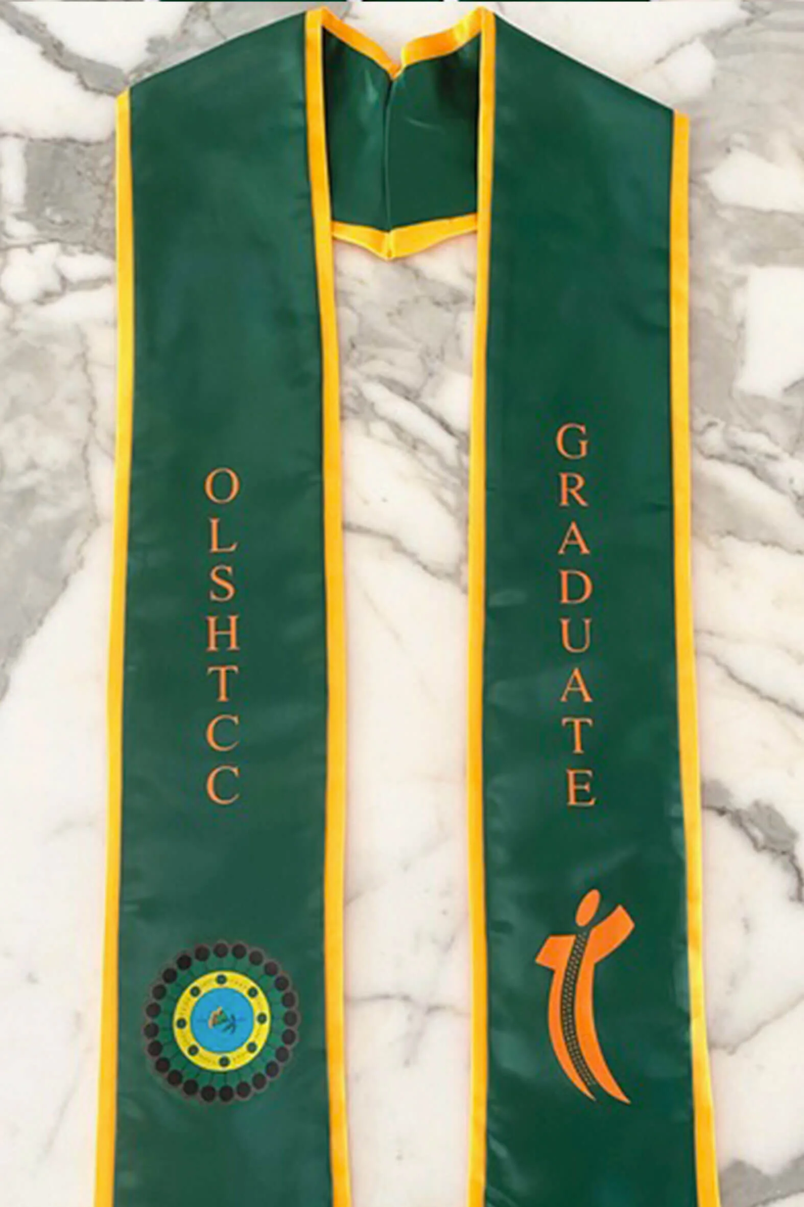Graduation Stoles Custom Print Two Tone — Graduations Now