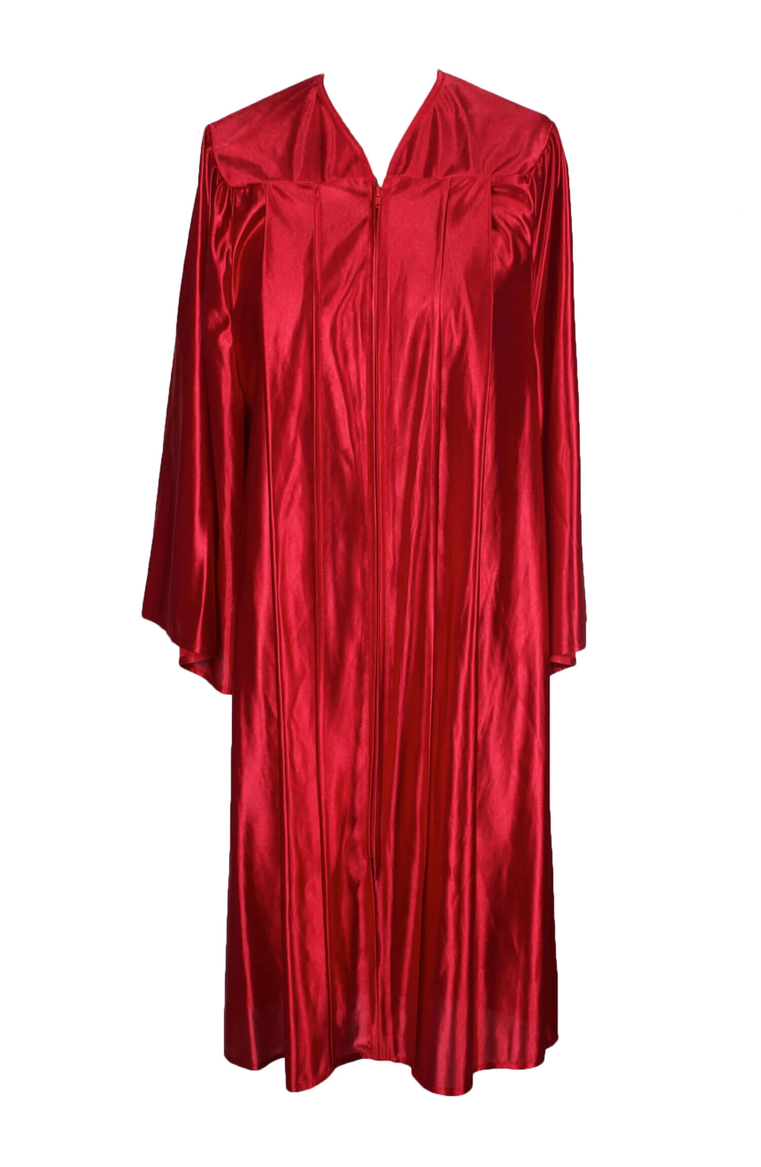 graduation gown zip front high lustre finish high school to adult ...
