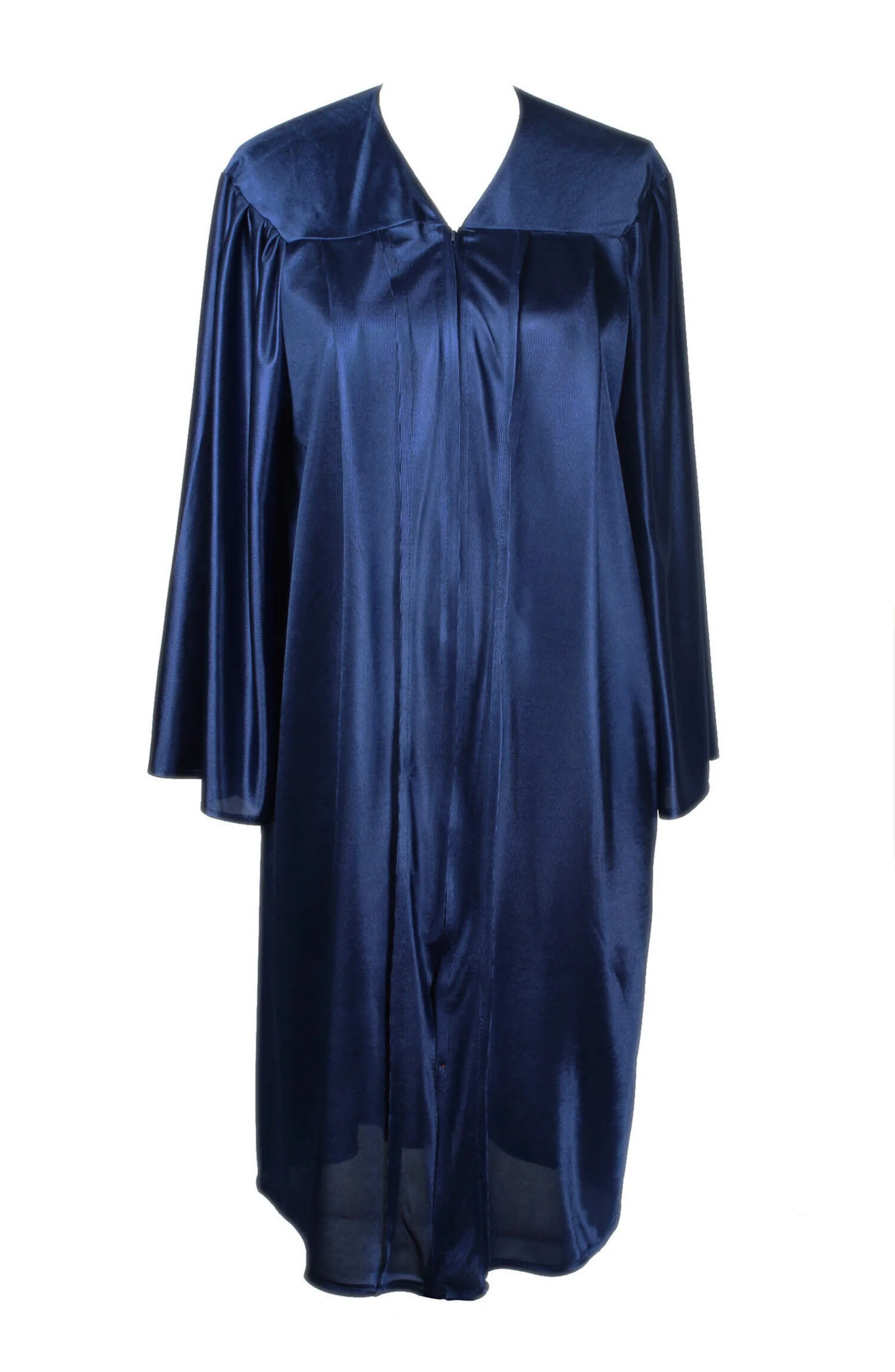 graduation gown zip front high lustre finish high school to adult ...