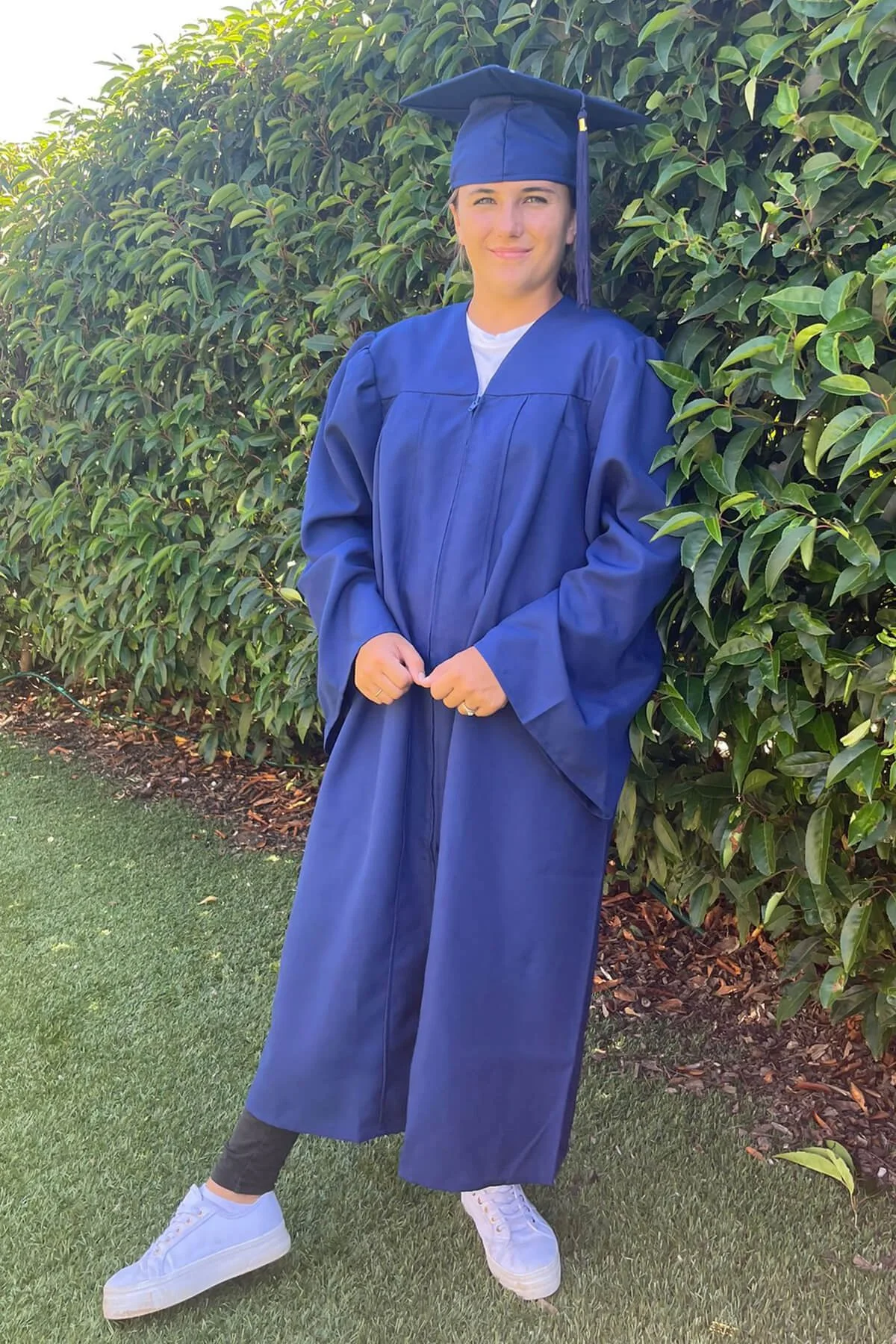 Graduation Gown with Mortarboard Package TAFE Corporate Training Matte ...