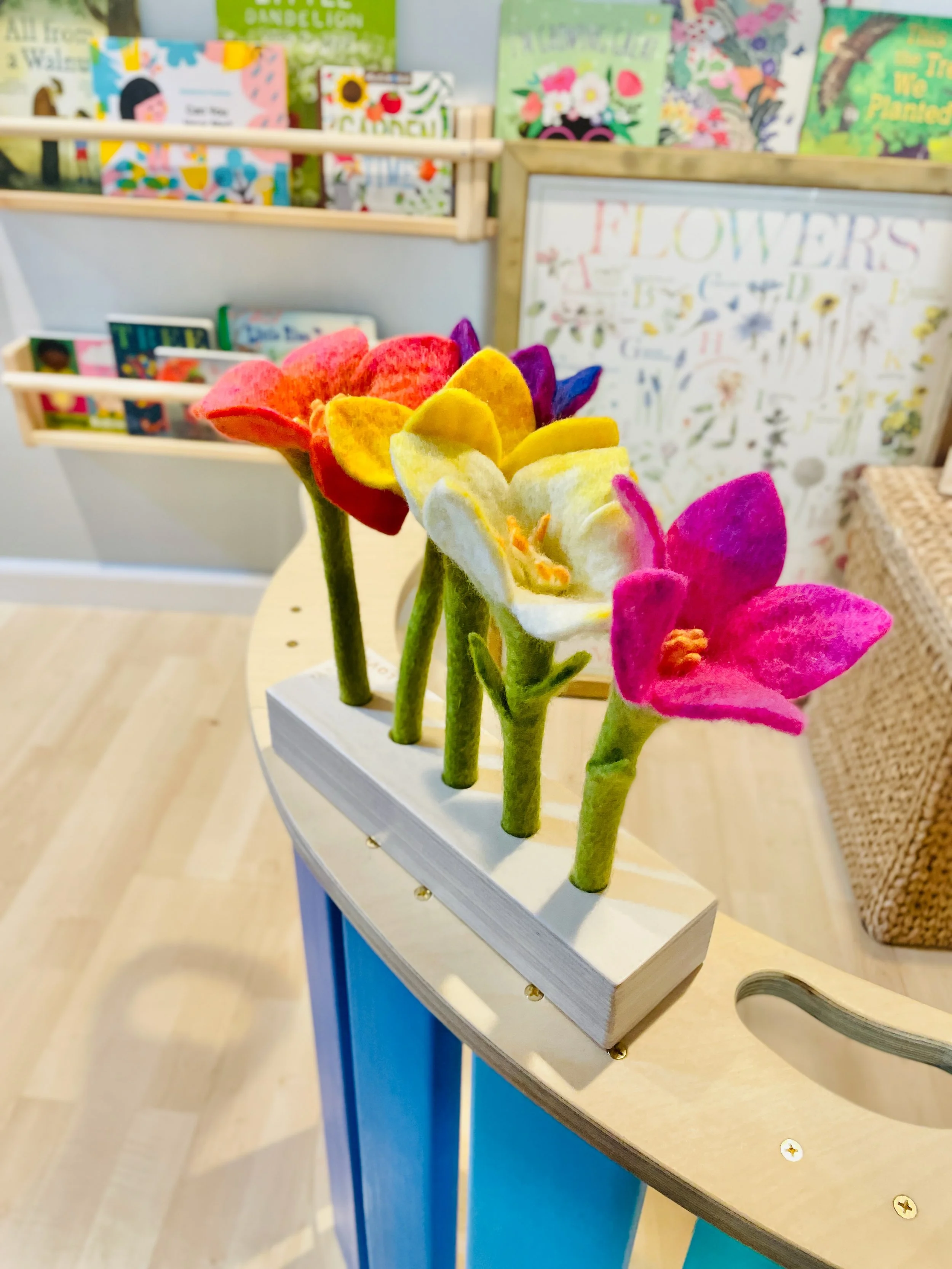 Kids Spring Read Alouds & Toddler Dramatic Play Flower Shop - Blog
