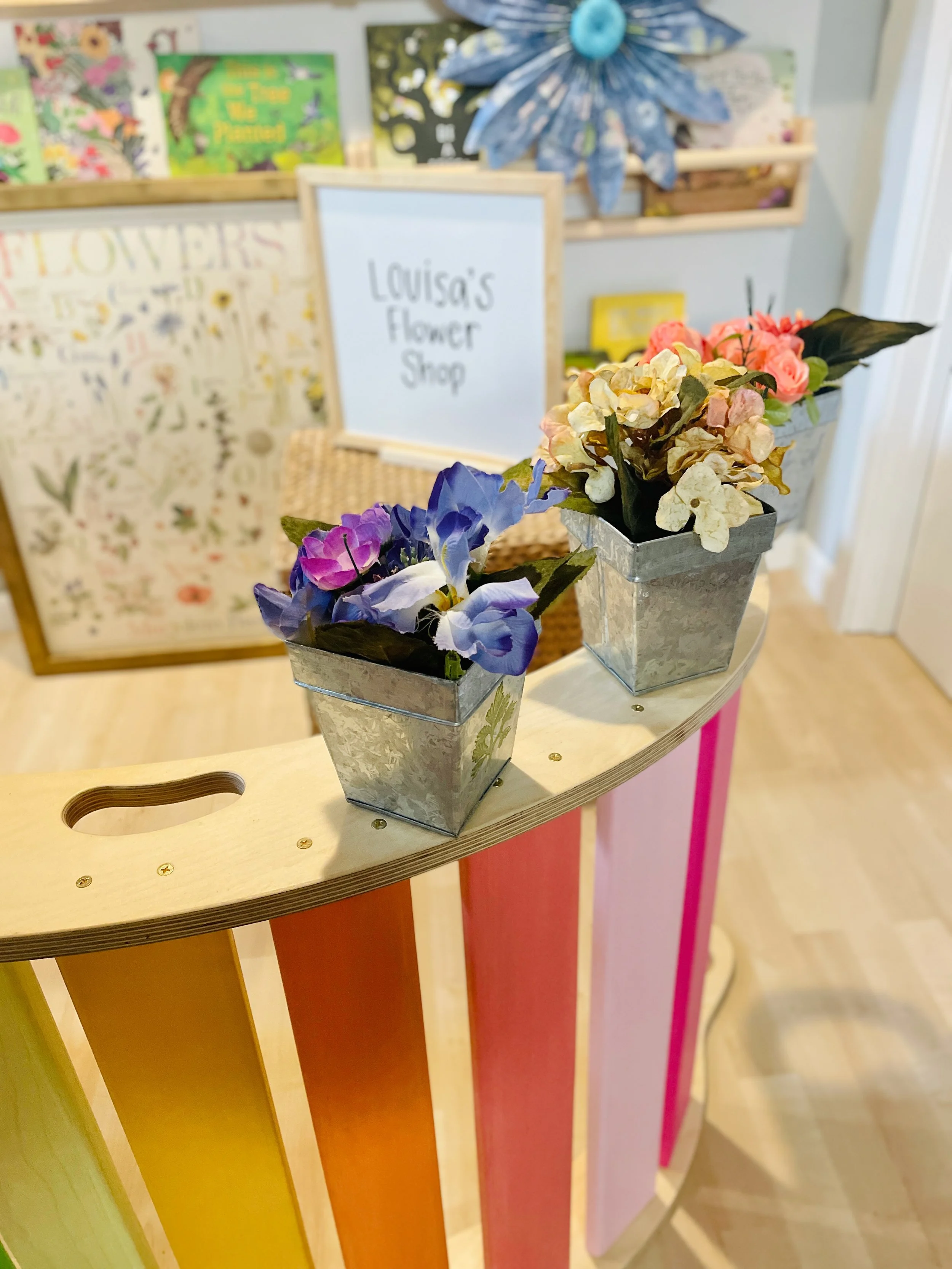 Kids Spring Read Alouds & Toddler Dramatic Play Flower Shop - Blog