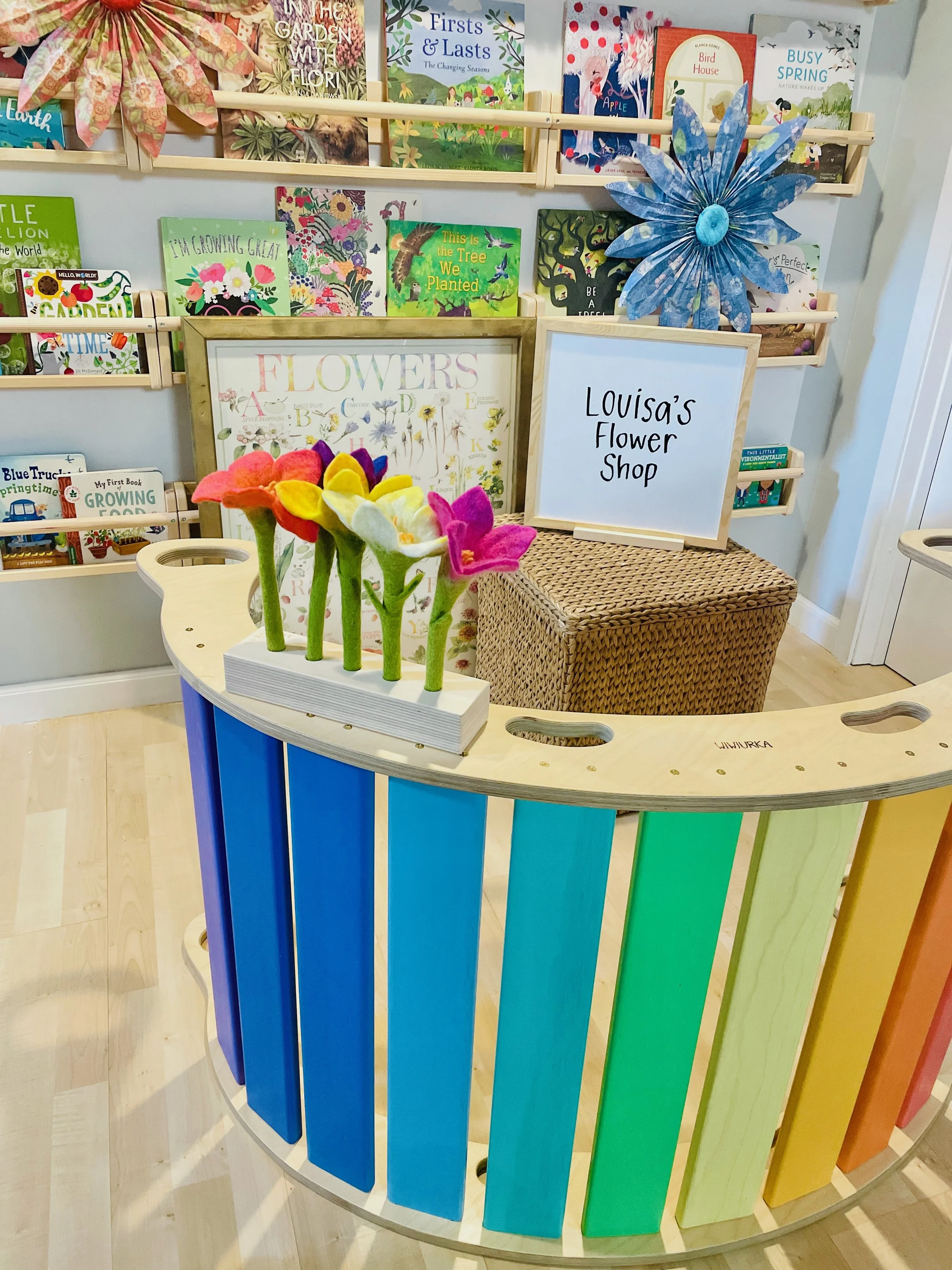Kids Spring Read Alouds & Toddler Dramatic Play Flower Shop - Blog