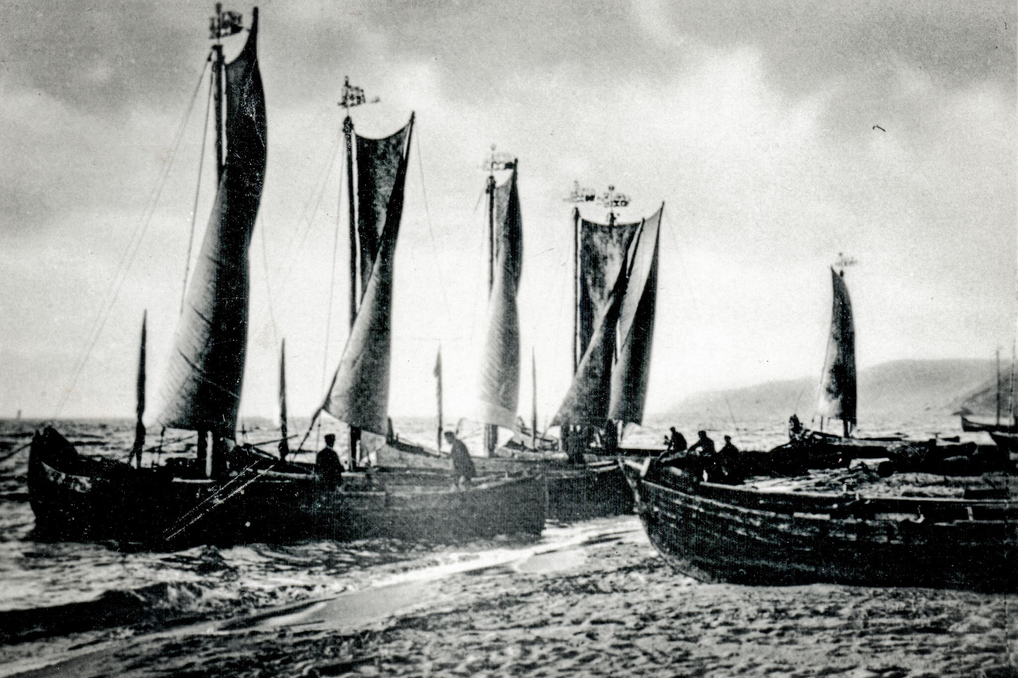 Kuršių marių istorija | Kurėnas "Kuršis" | Kurenkahn "Kuršis" in Nidden