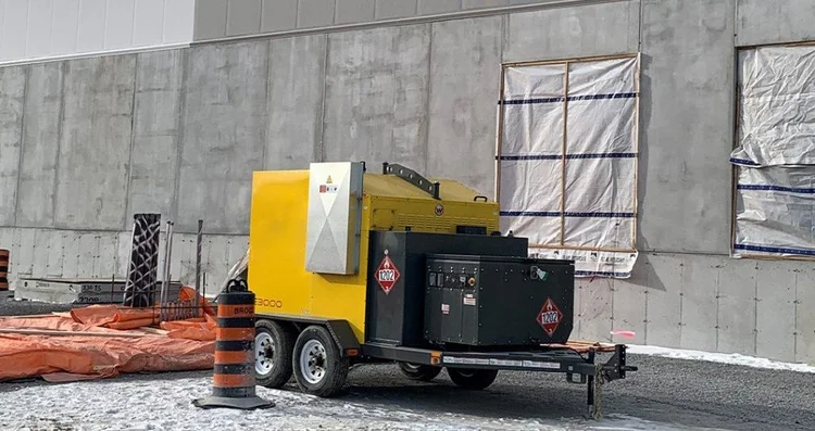 Diesel Fueled Glycol Heater for Rent | Heater Rentals | TCRS