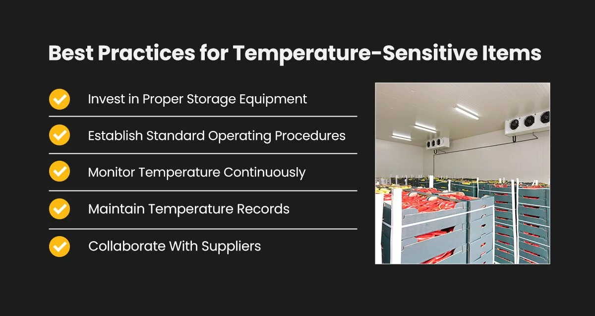 Food and Beverage Temperature Storage Guidelines