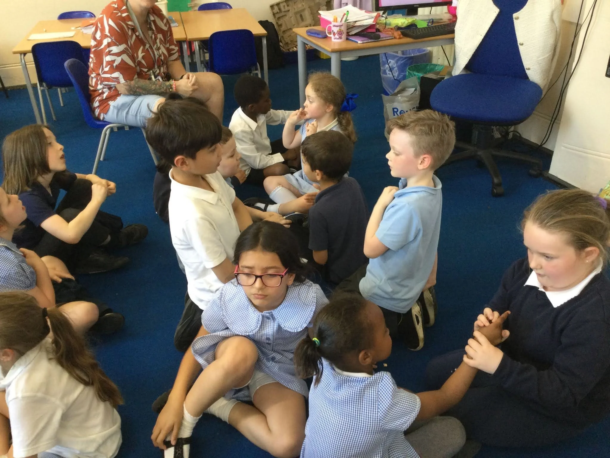 Sharpening Signing — James Wolfe Primary School